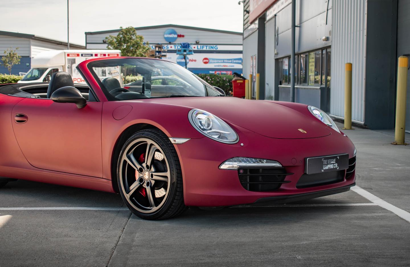 Porsche 911 Carrera - Matte Metallic Cherry - Personal Wrapping Project