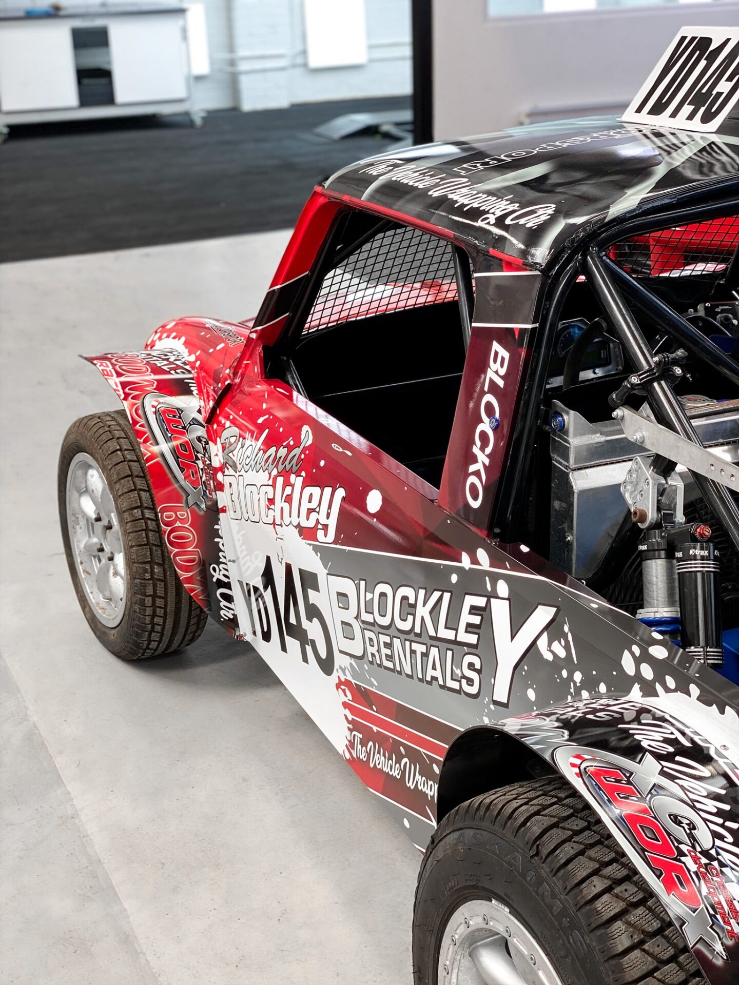 Blockley Motorsport - Mini Pick-up - Personal Wrapping Project