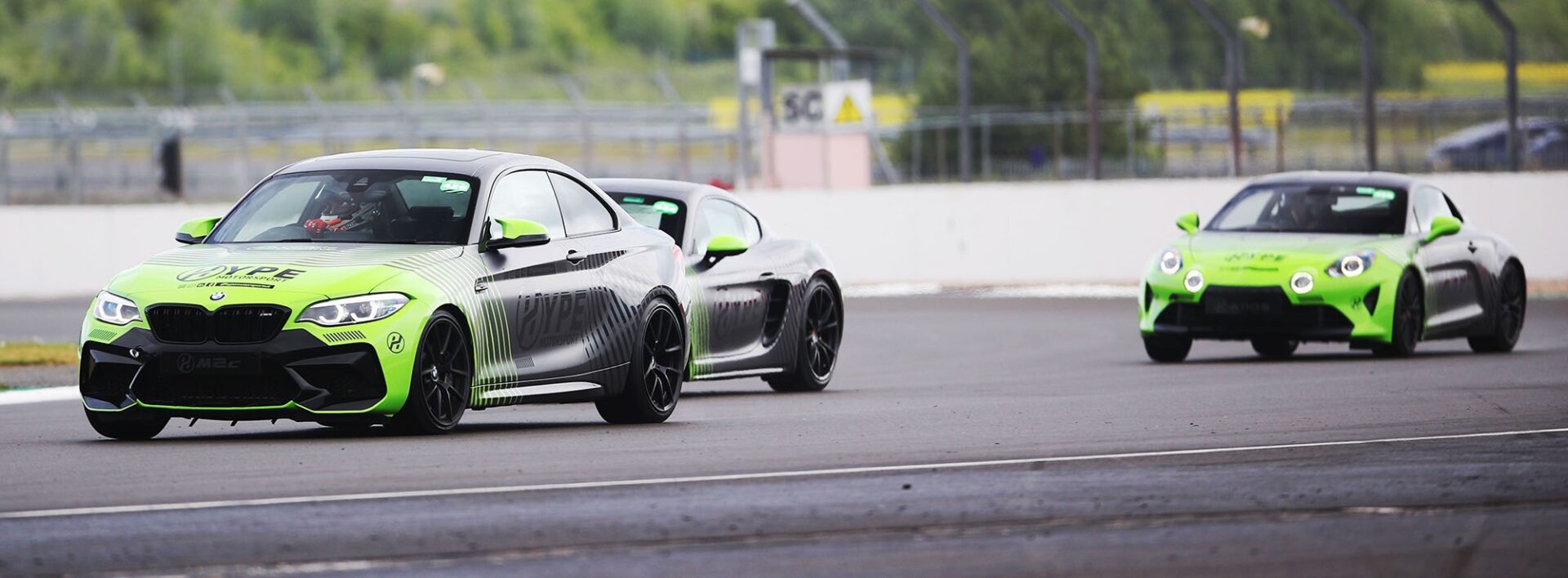 Hype Motorsport Fleet on-track - Commercial Project