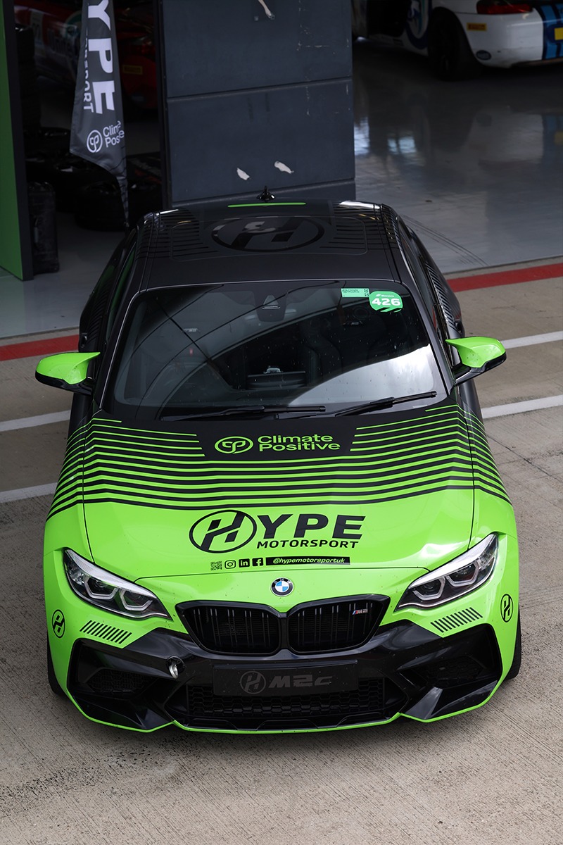 Hype Motorsport Fleet on-track - Commercial Project