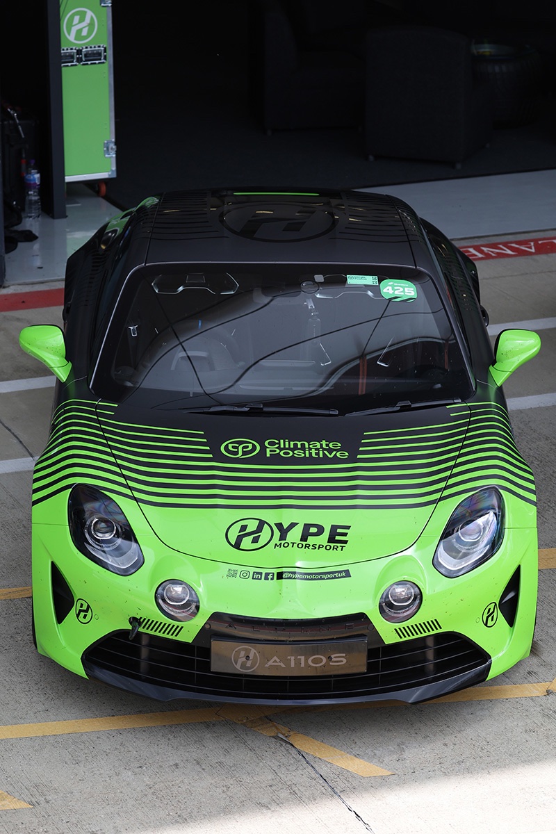 Hype Motorsport Fleet on-track - Commercial Project