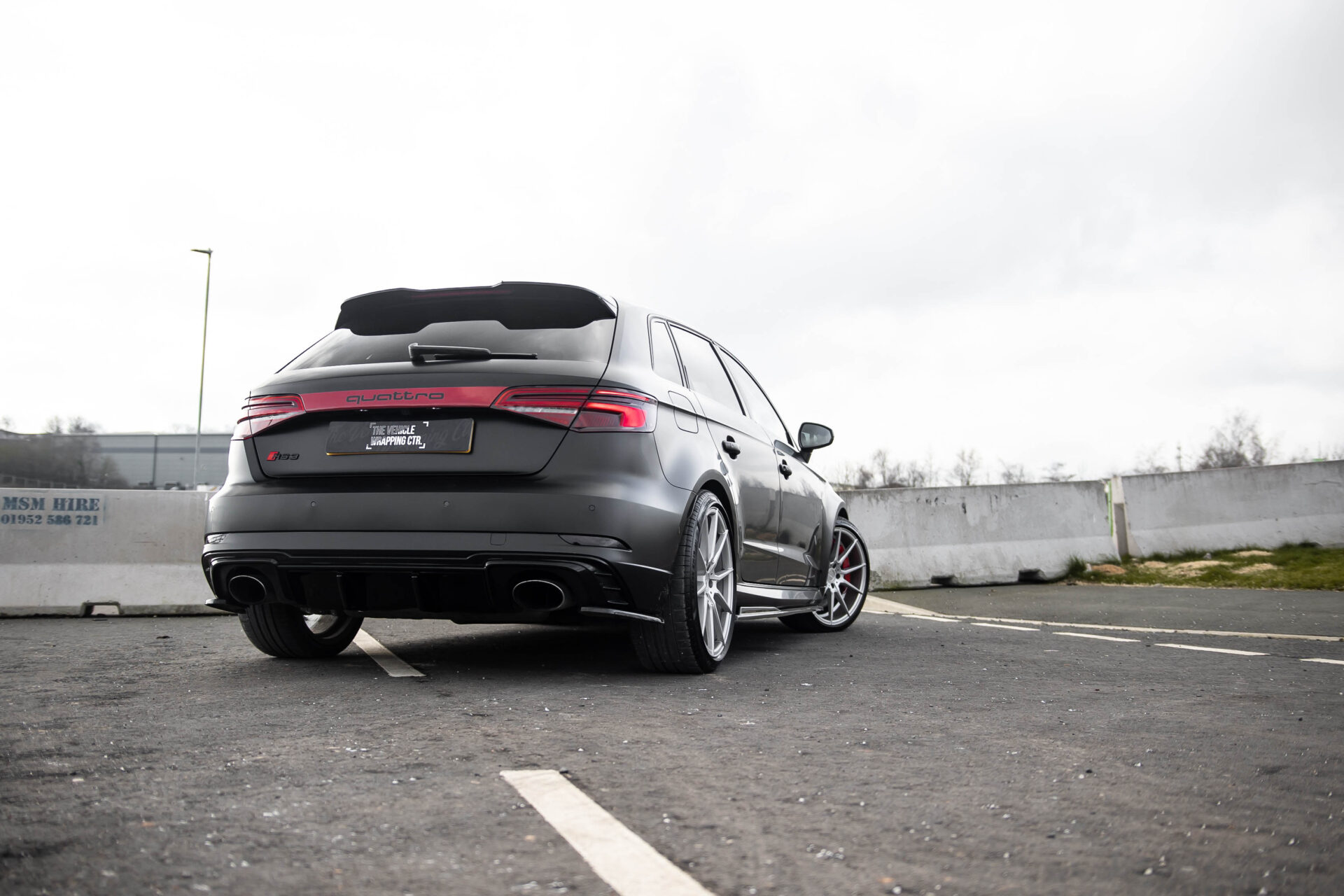 Audi RS3 - Satin PPF Conversion - Personal Wrapping Project