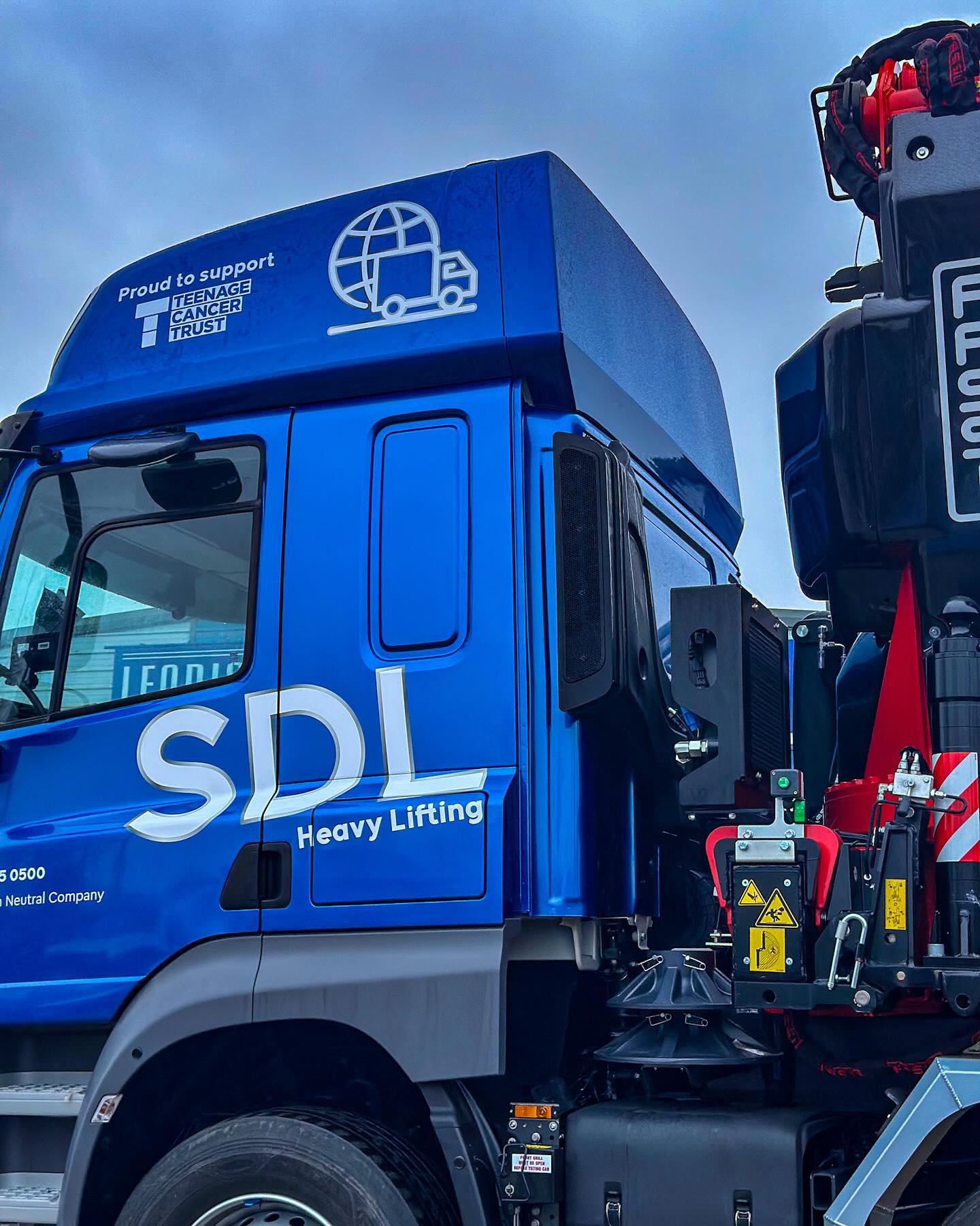 SDL Heavy Lifting - Truck Wraps - Commercial Project