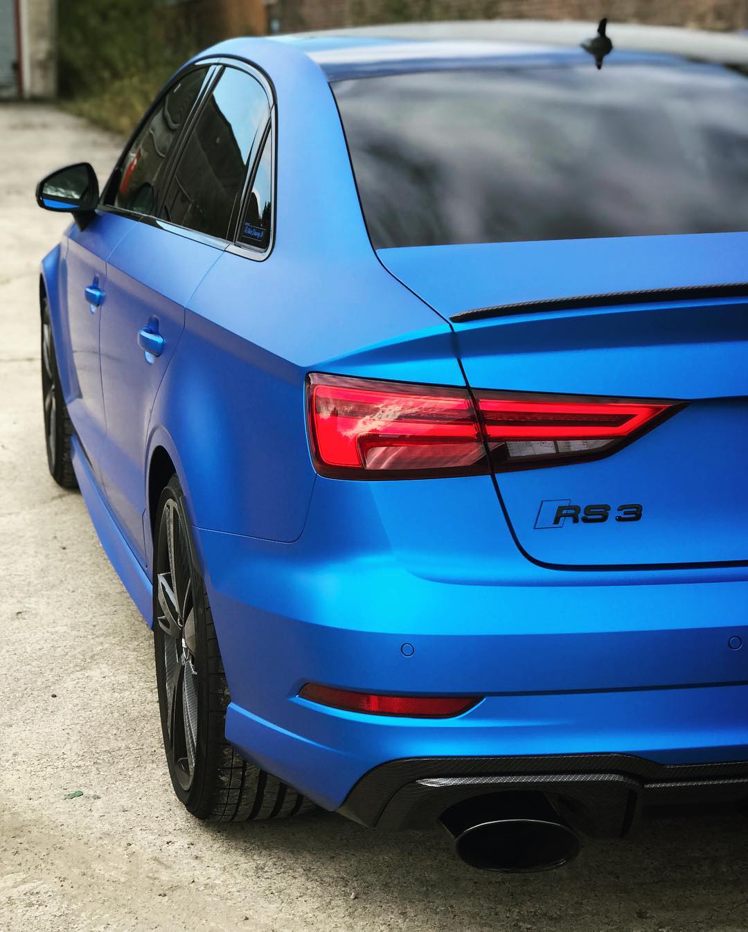 Audi RS3 - Full Exterior Wrap, Carbon Fibre Gloss Detailing & Front End ...