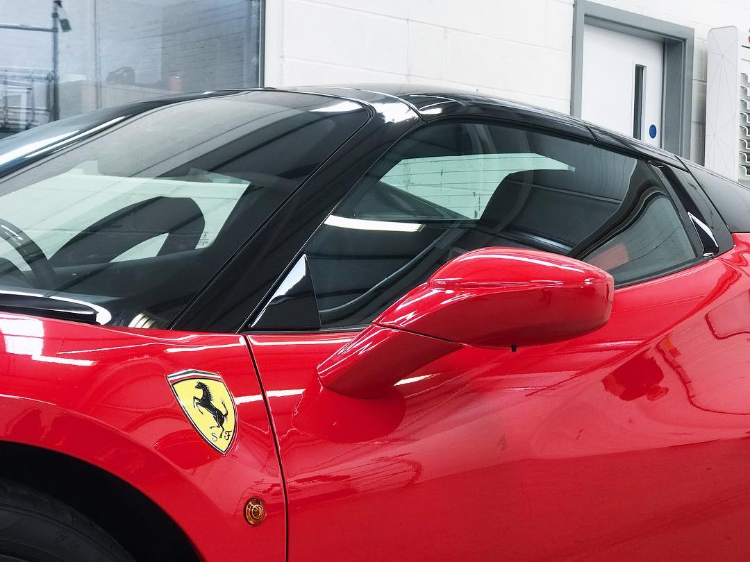 Ferrari 488 Spider - Roof & Sill Wrap - Personal Wrapping Project