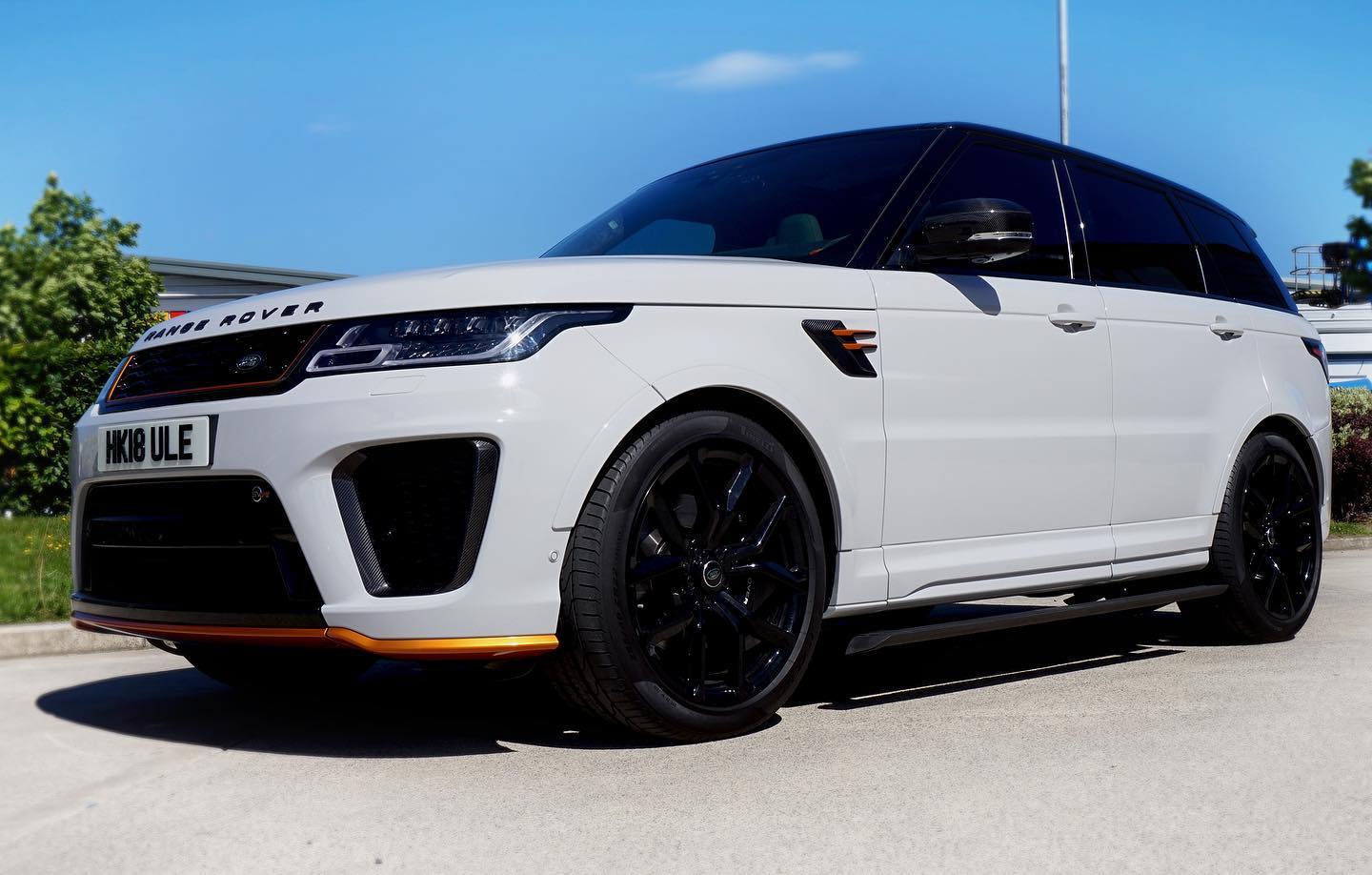 Range Rover SVR - Gloss Grey with Copper Accents - Personal Wrapping ...