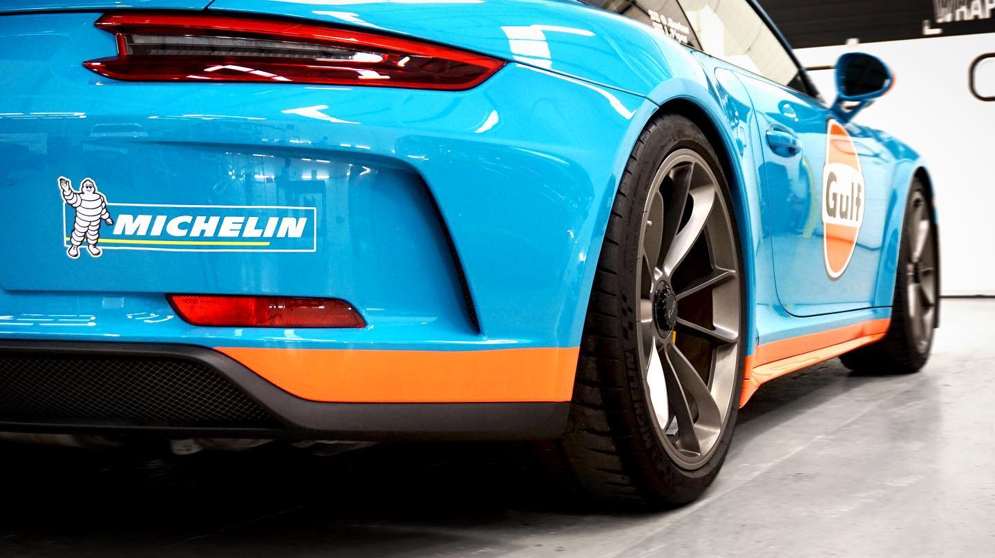 Porsche GT3 - Bespoke Gulf Livery - Personal Wrapping Project