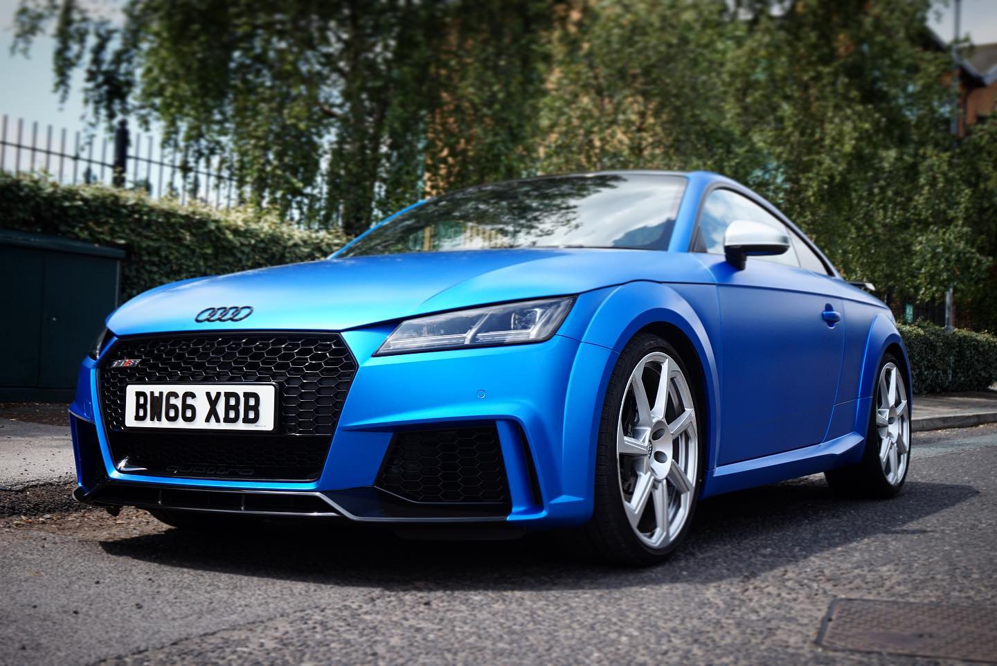 Audi TTRS - Iced Blue Titanium - Personal Wrapping Project