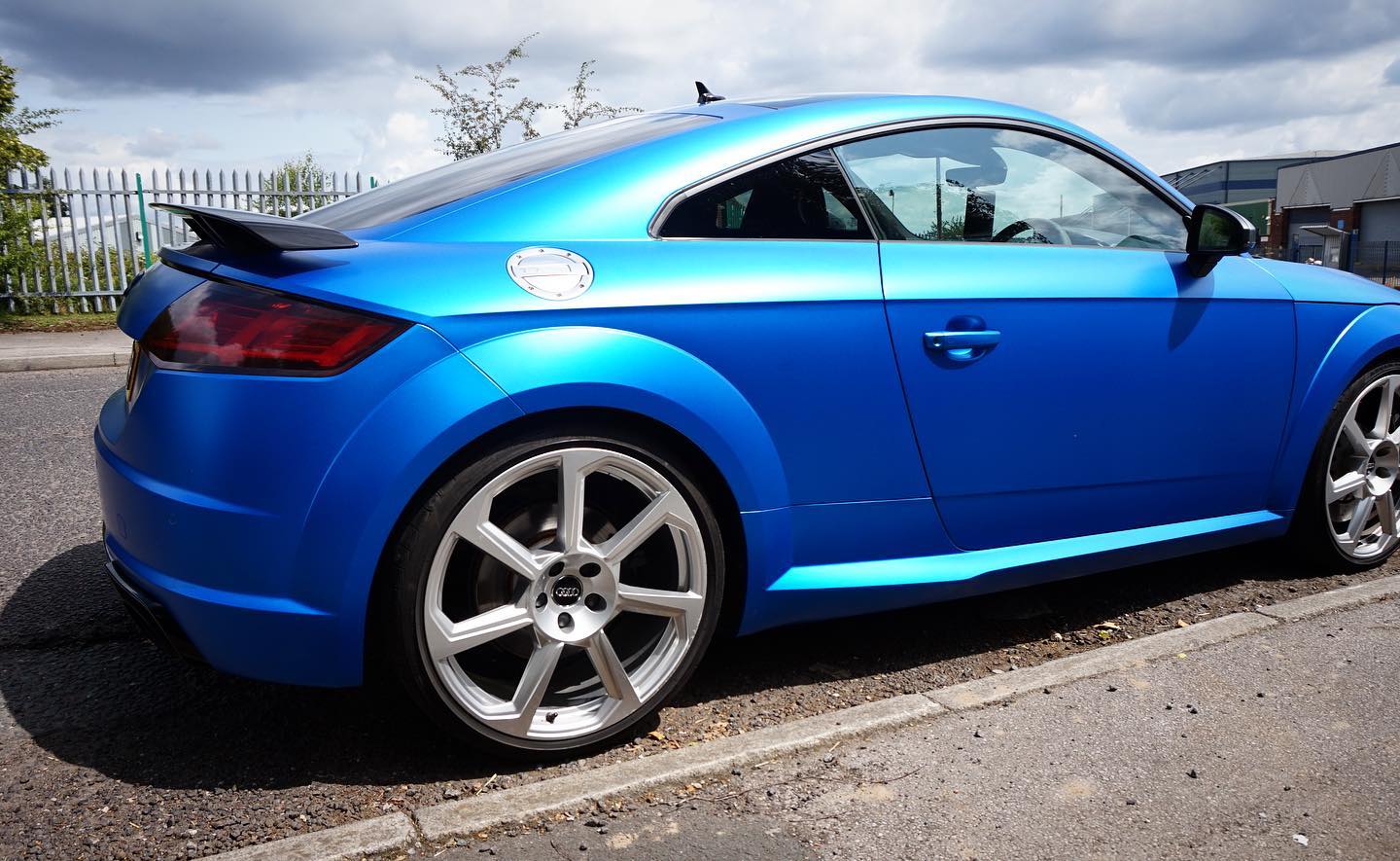 Audi TTRS - Iced Blue Titanium - Personal Wrapping Project