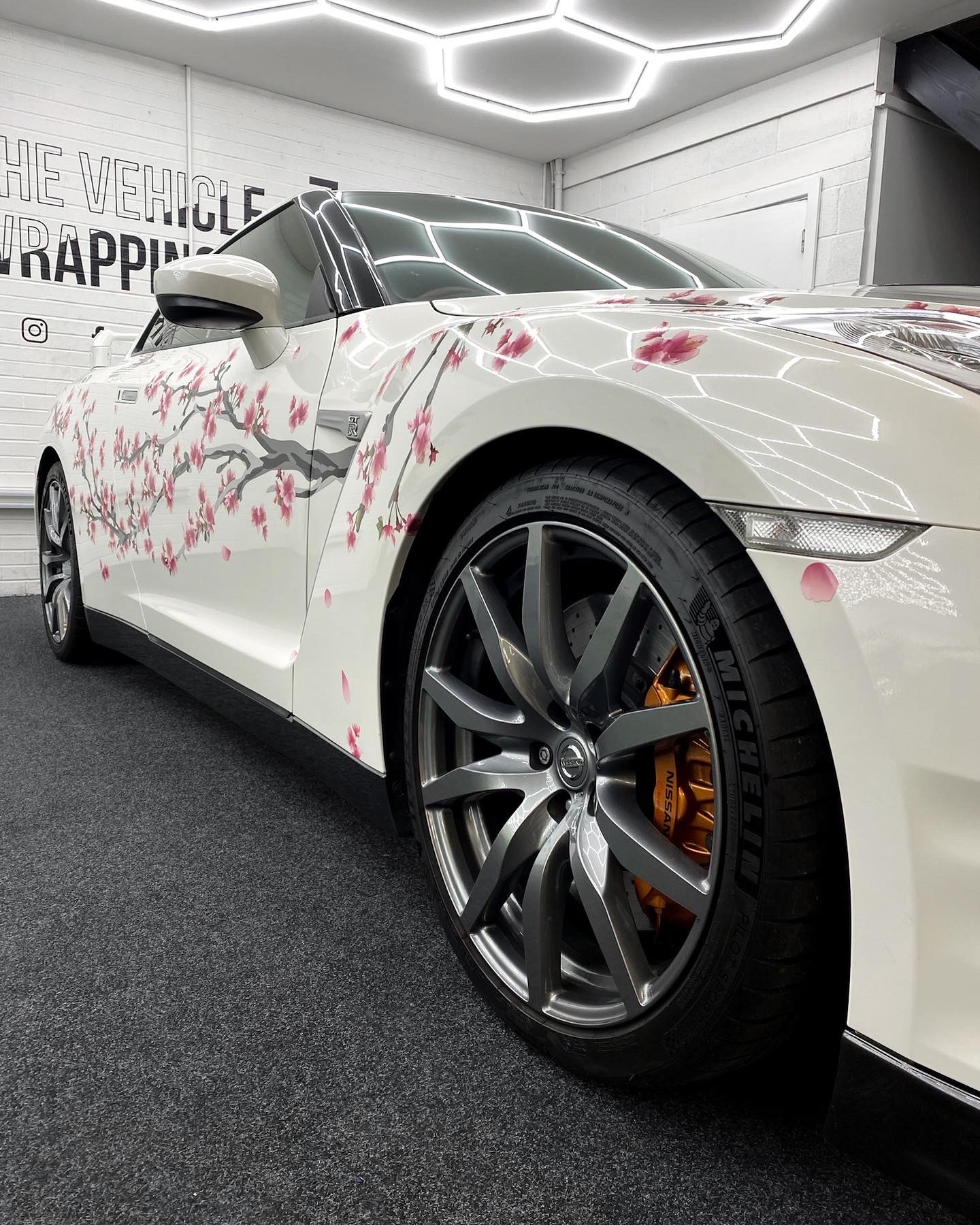 Nissan GTR - Cherry Blossom - Personal Wrapping Project