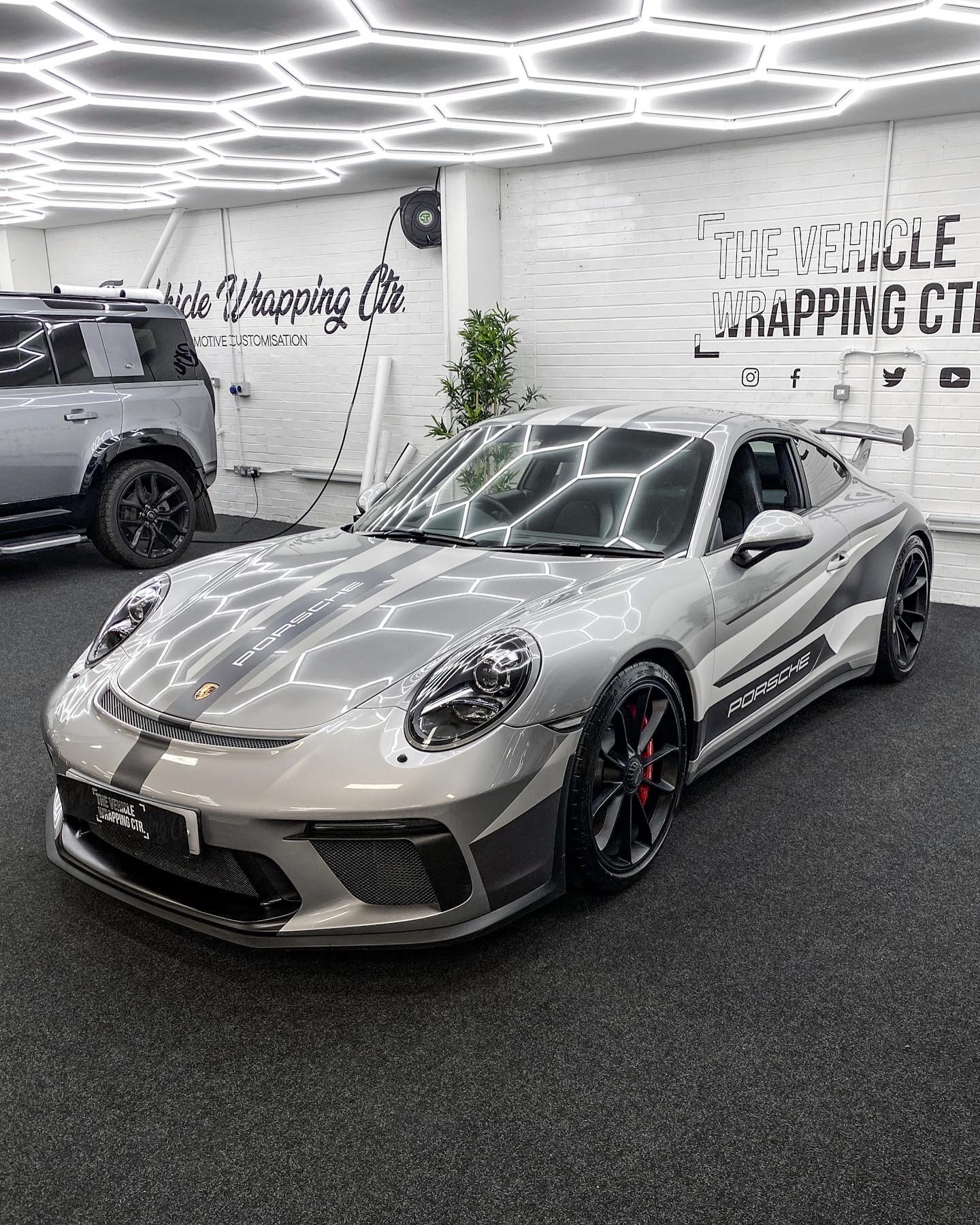Porsche GT3 - Custom Partial Wrap Design - Personal Wrapping Project