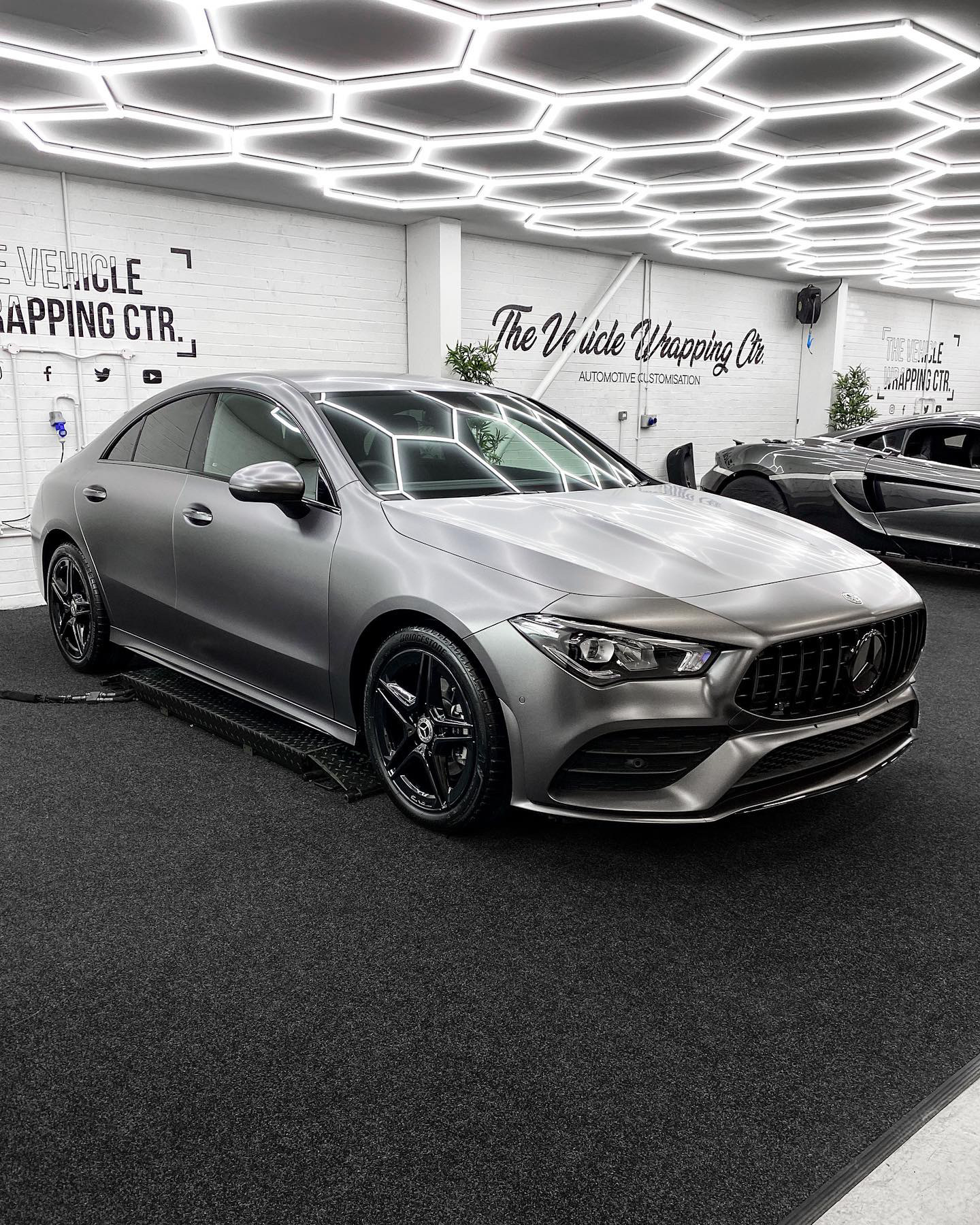 Mercedes-Benz CLA - Satin Dark Grey - Personal Wrapping Project