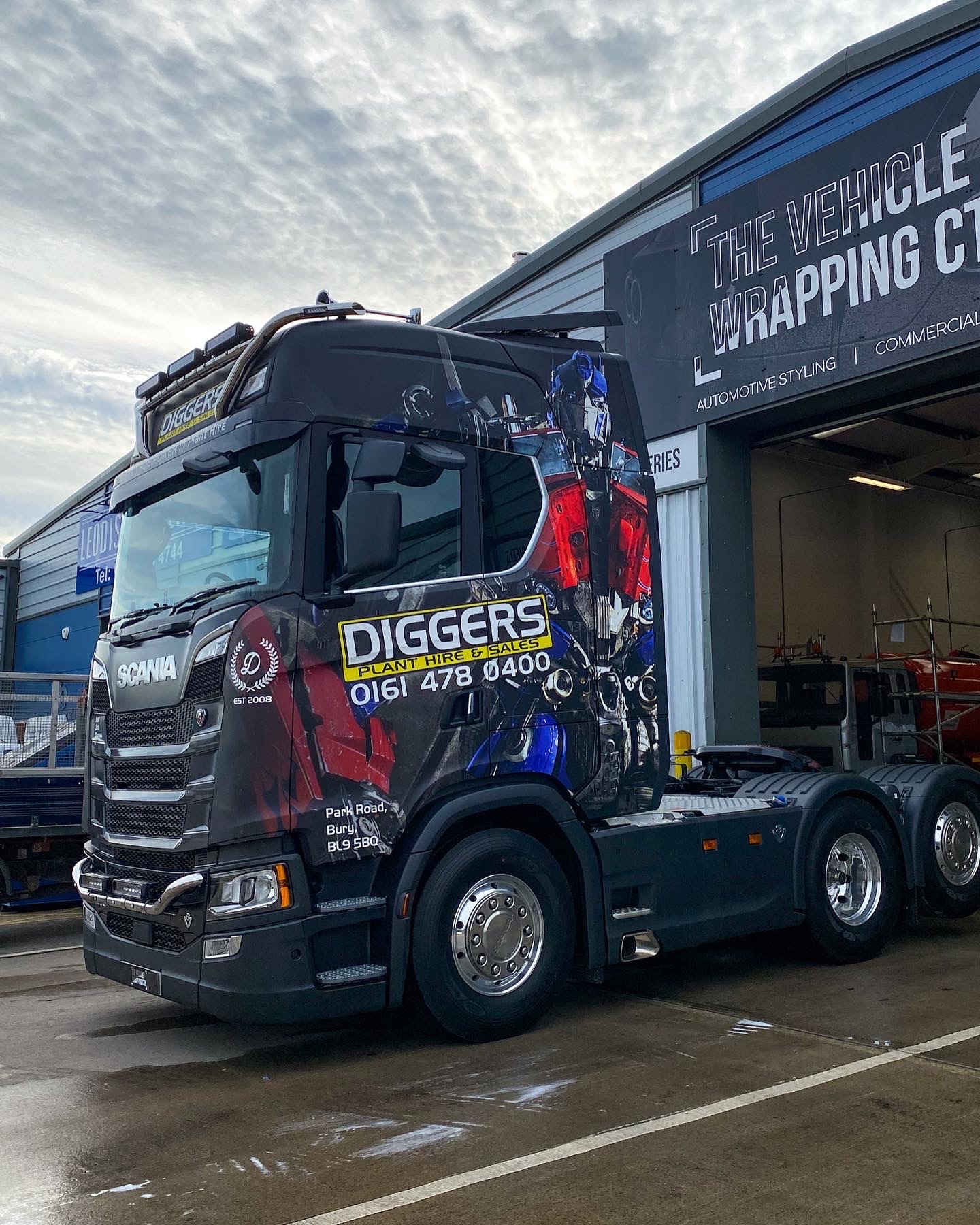 Diggers Plant Hire - Scania S660 - Commercial Project