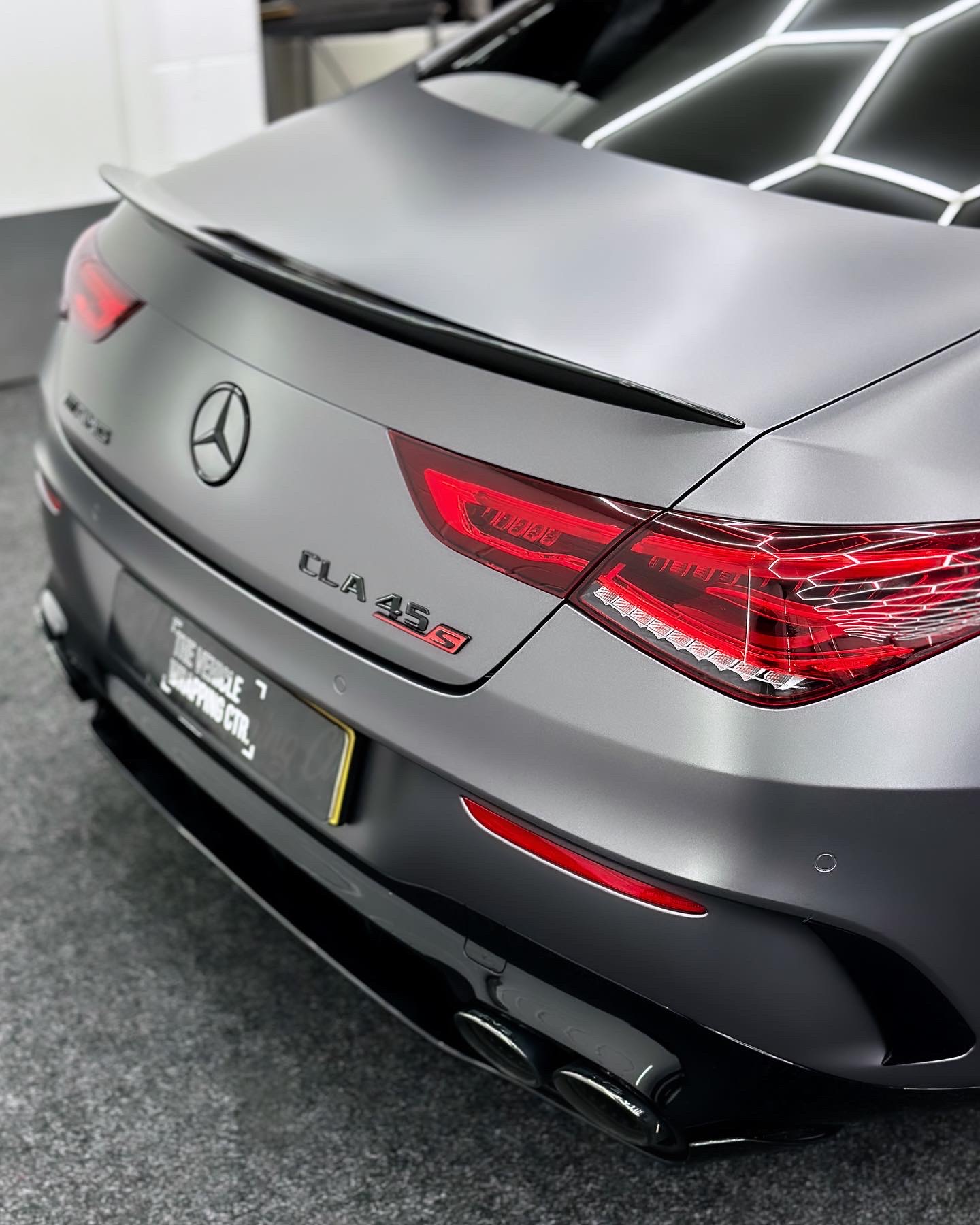 Mercedes CLA 45s - Satin Charcoal Metallic - Personal Wrapping Project