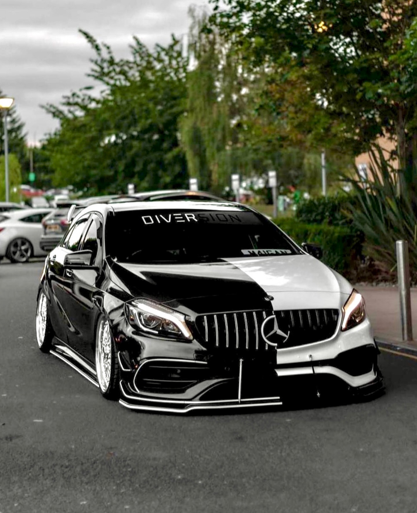 Mercedes A45 AMG - Black & White - Personal Wrapping Project
