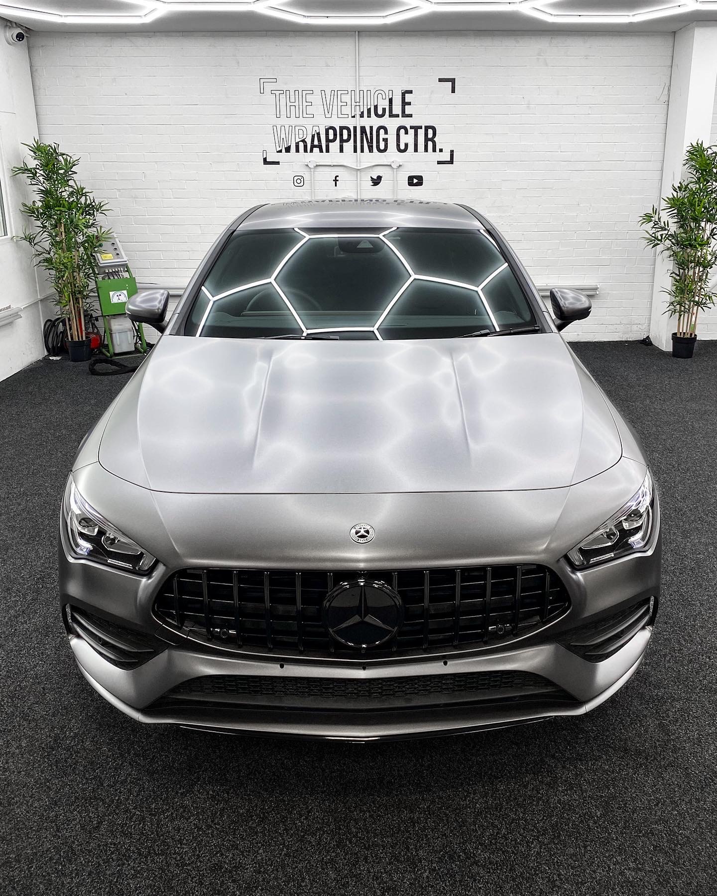 Mercedes-Benz CLA - Satin Dark Grey - Personal Wrapping Project