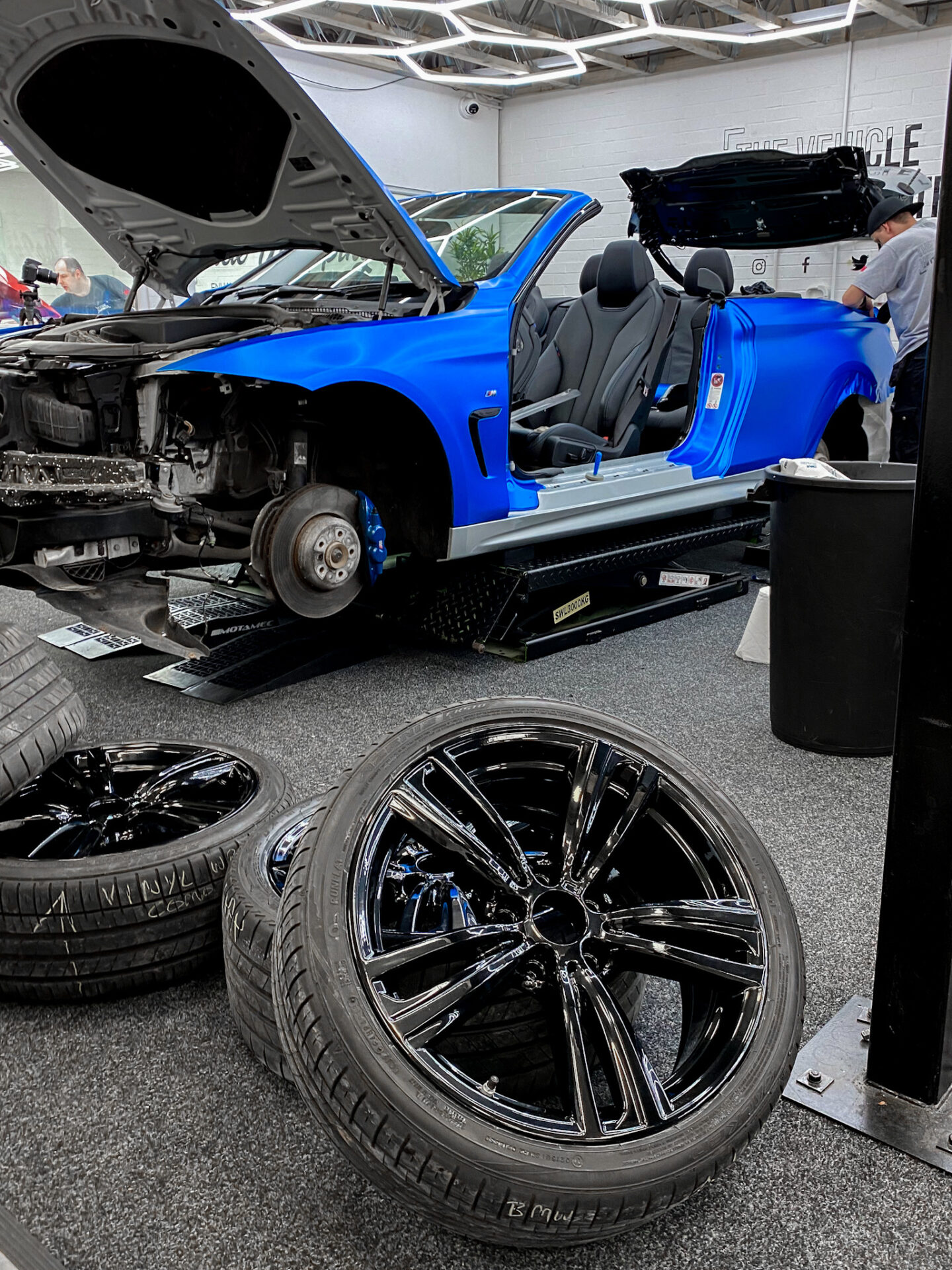 BMW 435i - Satin Perfect Blue - Personal Wrapping Project