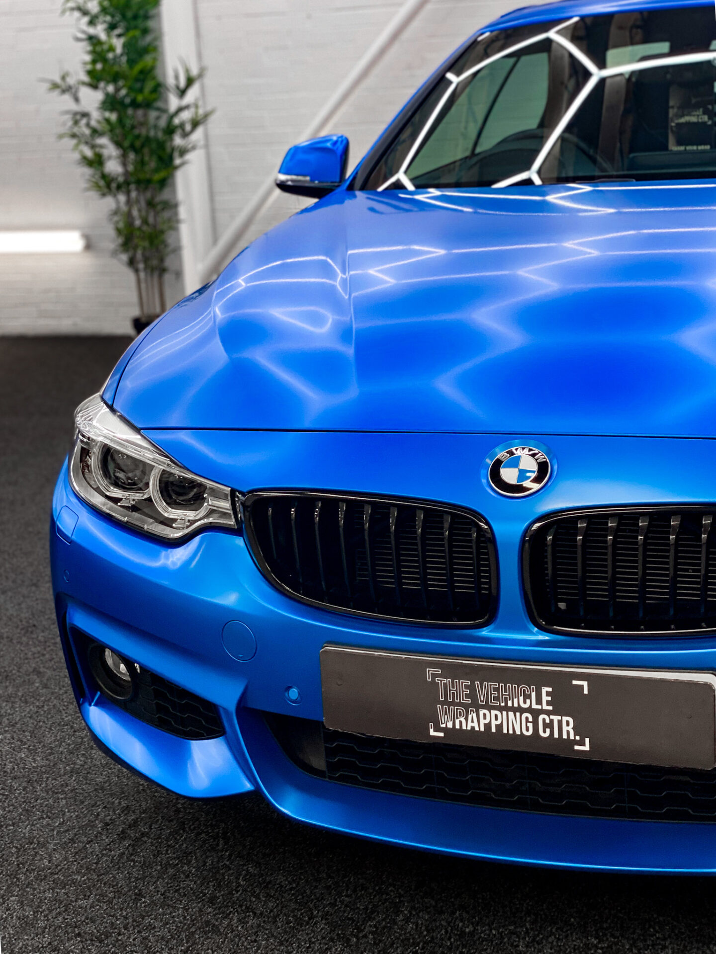 BMW 435i - Satin Perfect Blue - Personal Wrapping Project