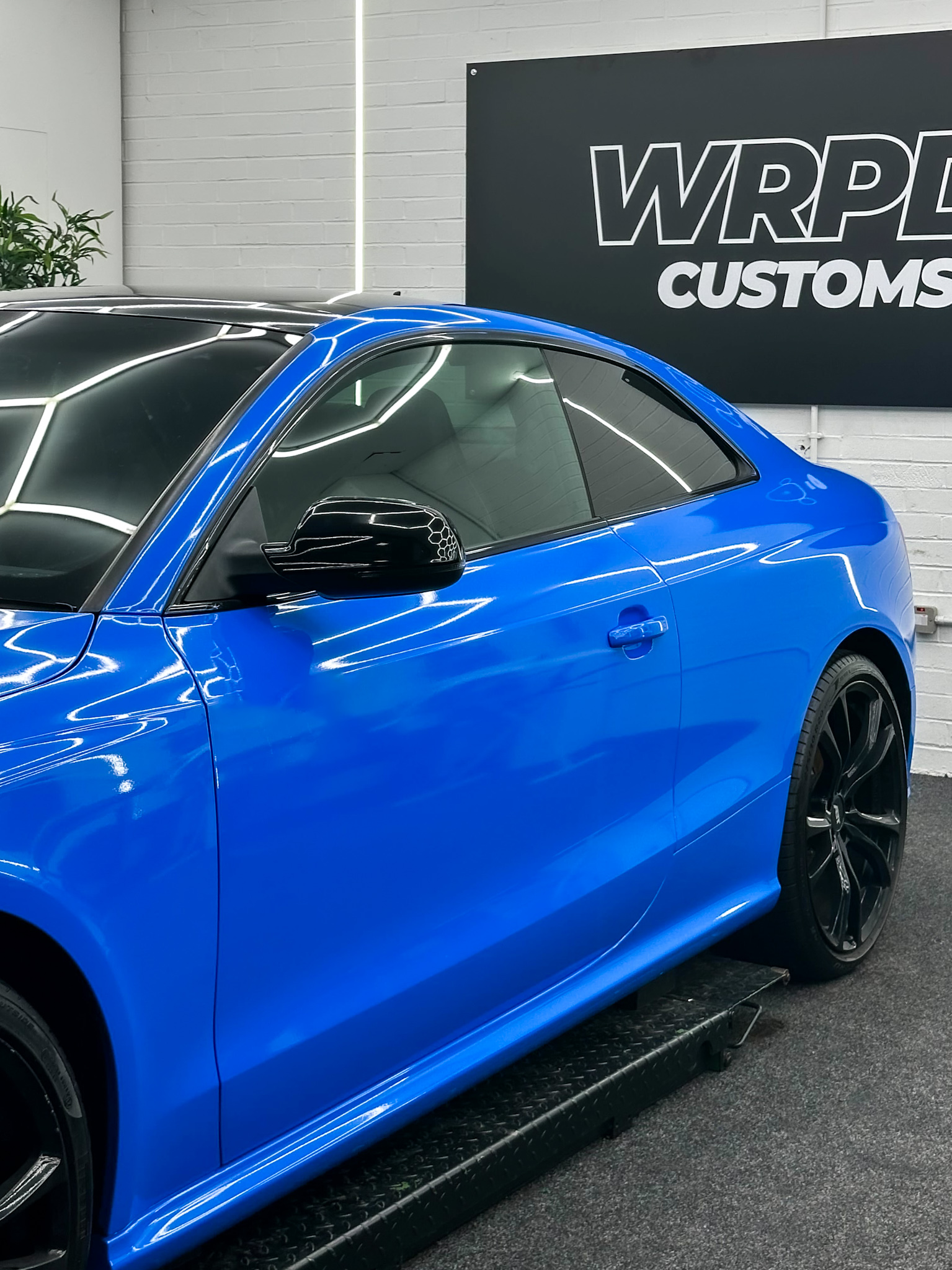Audi RS5 - Gloss Intense Blue - Personal Wrapping Project