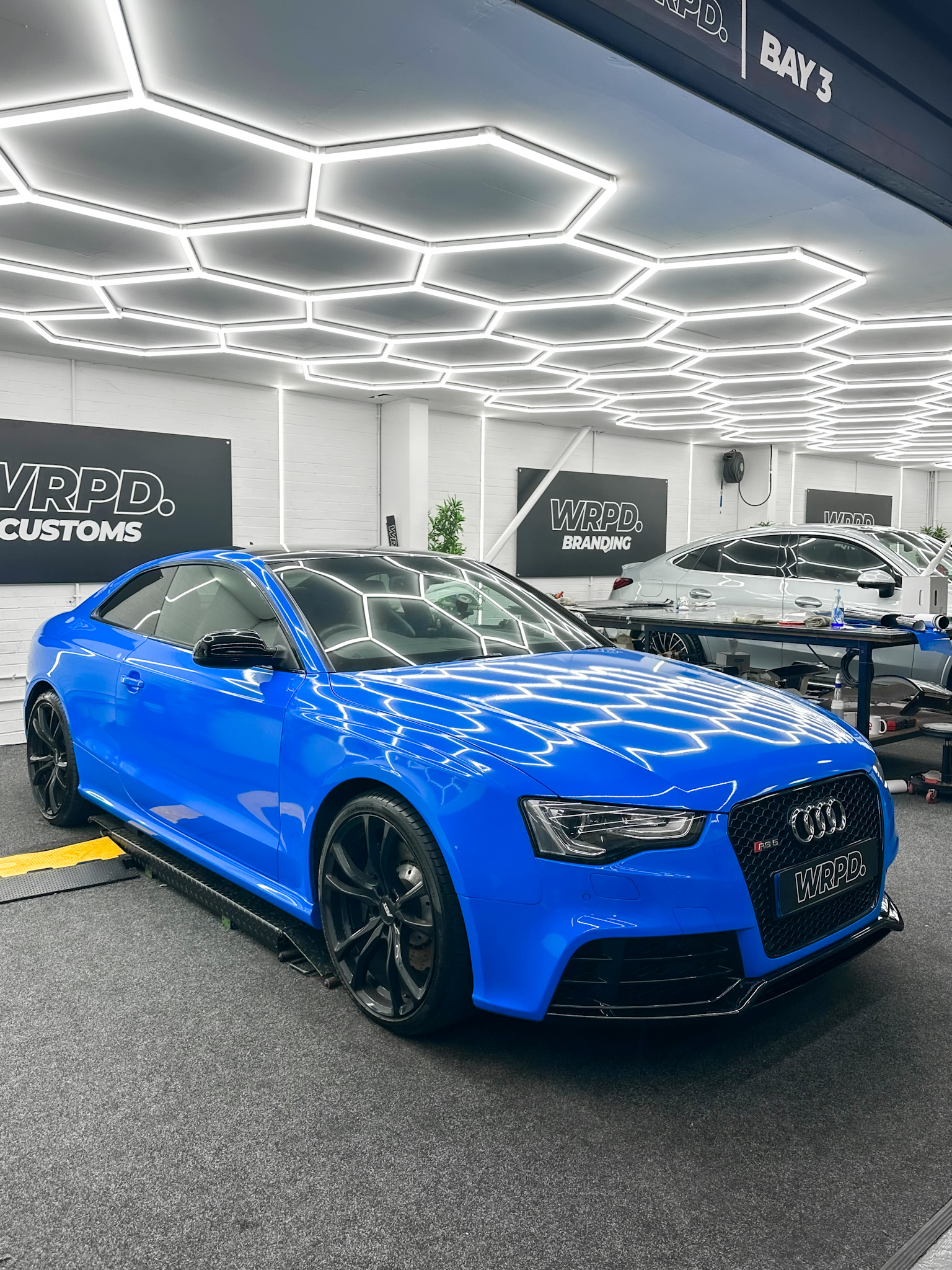 Audi RS5 - Gloss Intense Blue - Personal Wrapping Project