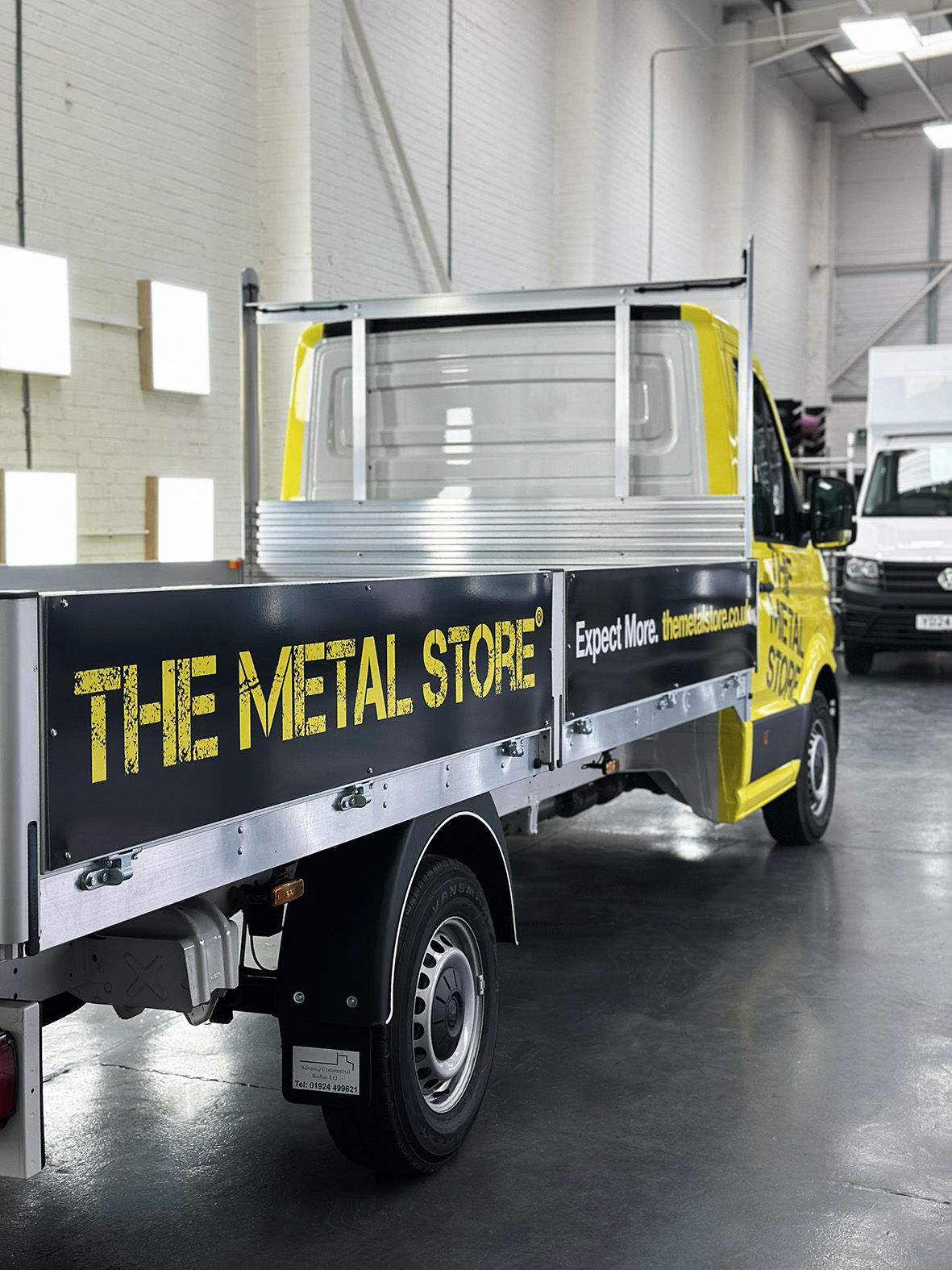 The Metal Store - VW Crafter Cab - Commercial Project