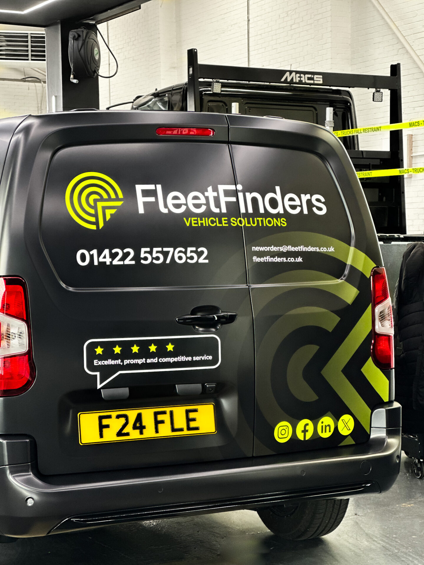 Fleet Finders - Van Wraps - Commercial Project