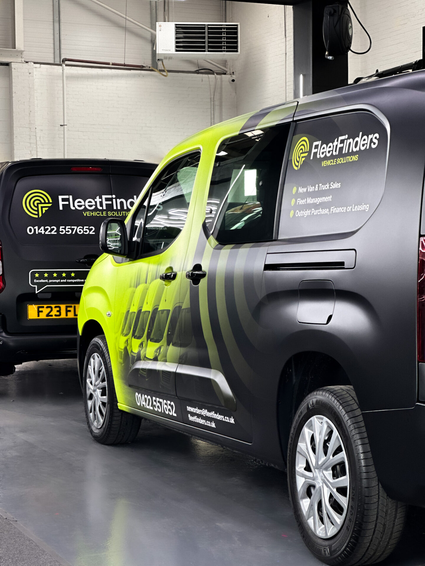 Fleet Finders - Van Wraps - Commercial Project