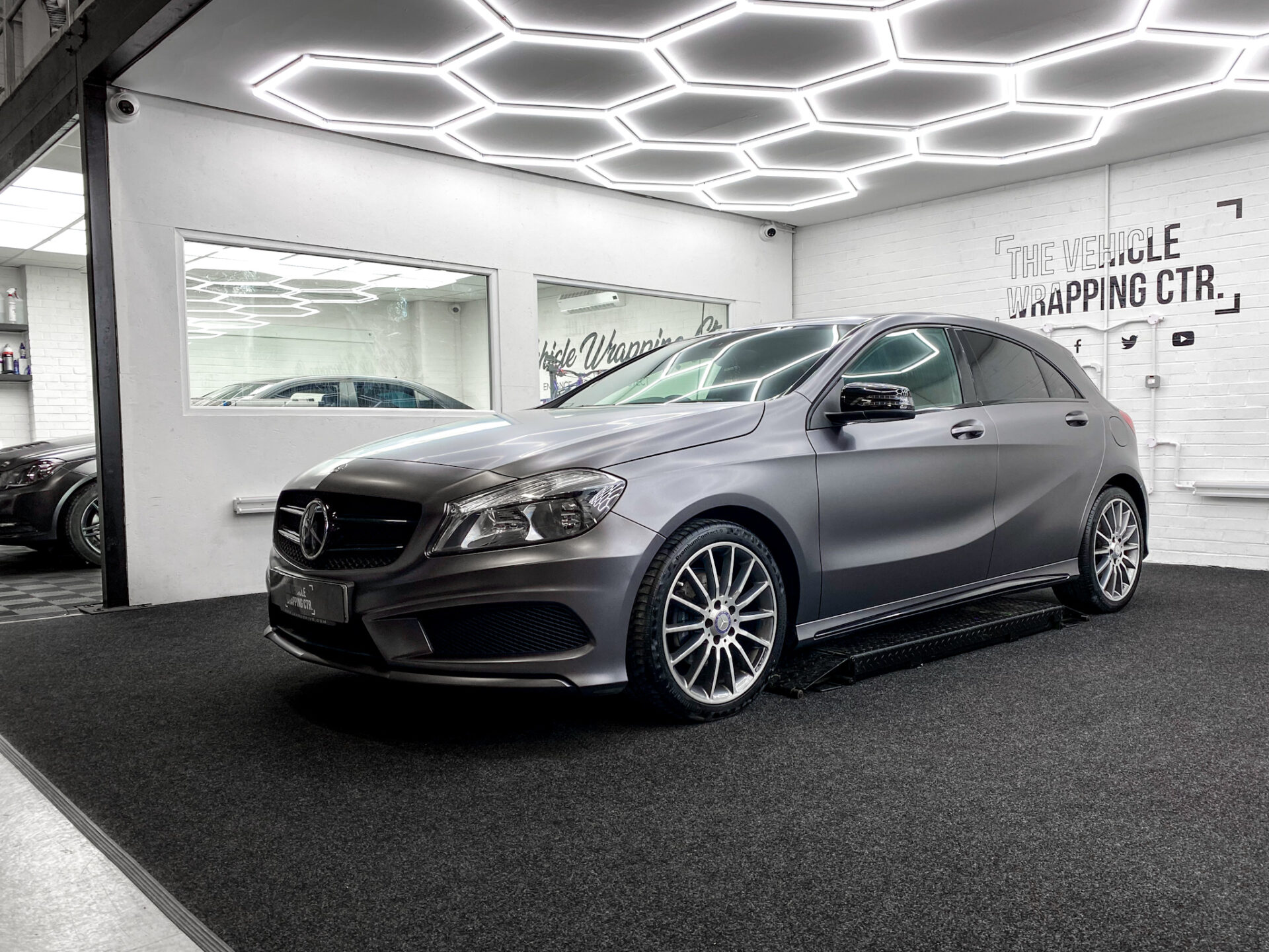 Mercedes A-Class - Satin Dark Grey - Personal Wrapping Project