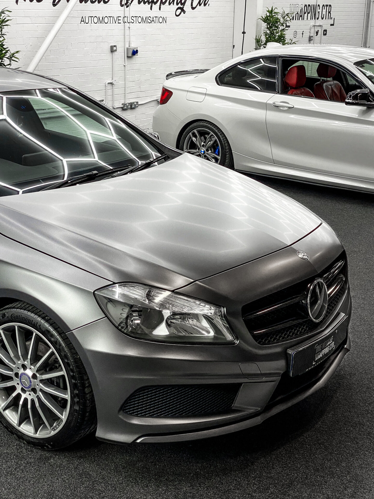 Mercedes A-Class - Satin Dark Grey - Personal Wrapping Project