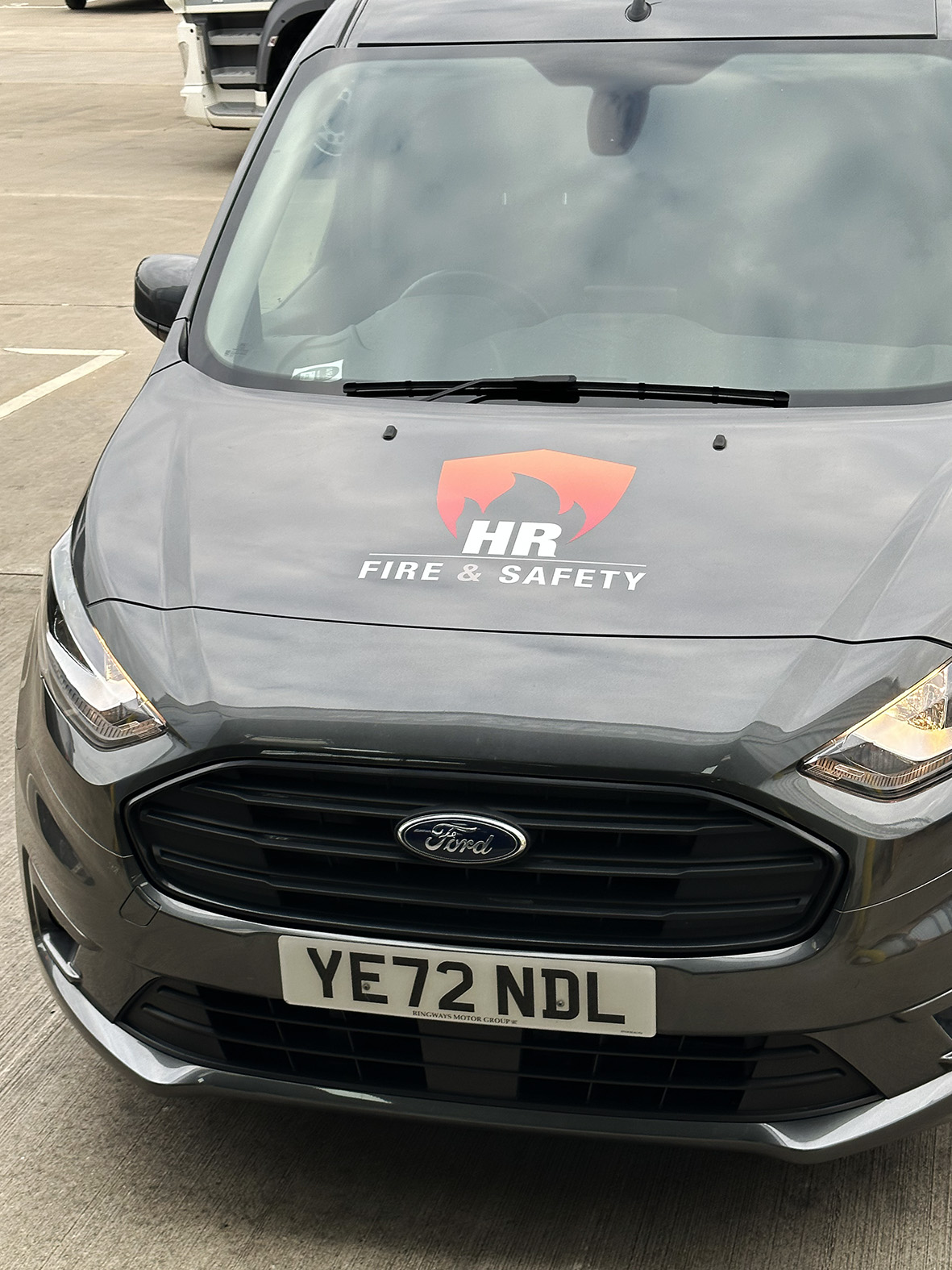 HR Fire & Safety - Ford Transit Connect - Commercial Project