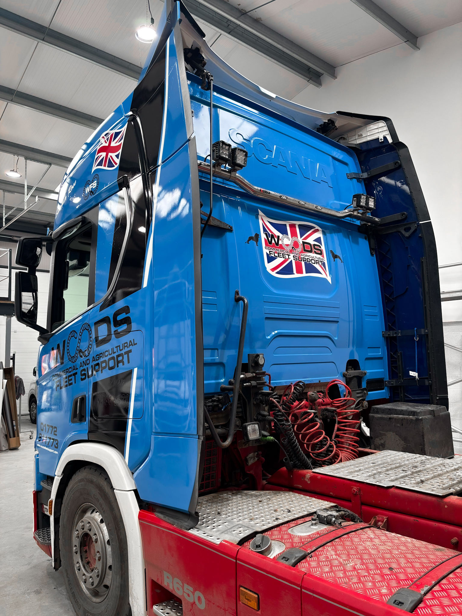 Wood Fleet Support - Scania R650 - Commercial Project