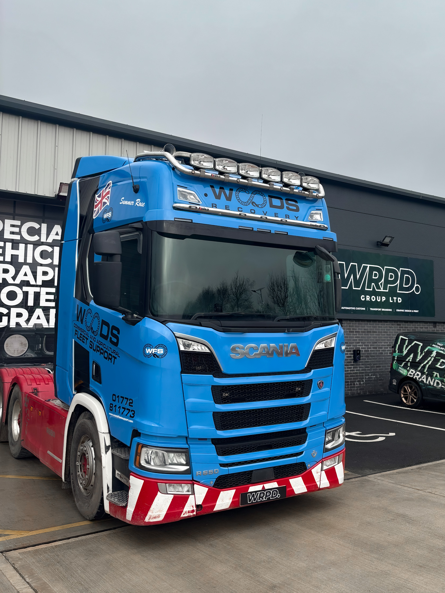 Wood Fleet Support - Scania R650 - Commercial Project