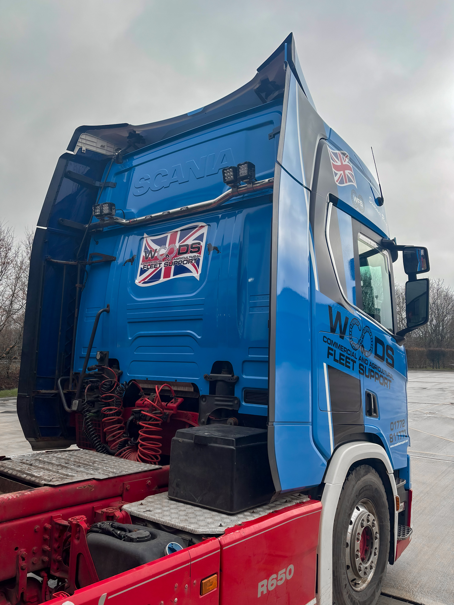 Wood Fleet Support - Scania R650 - Commercial Project