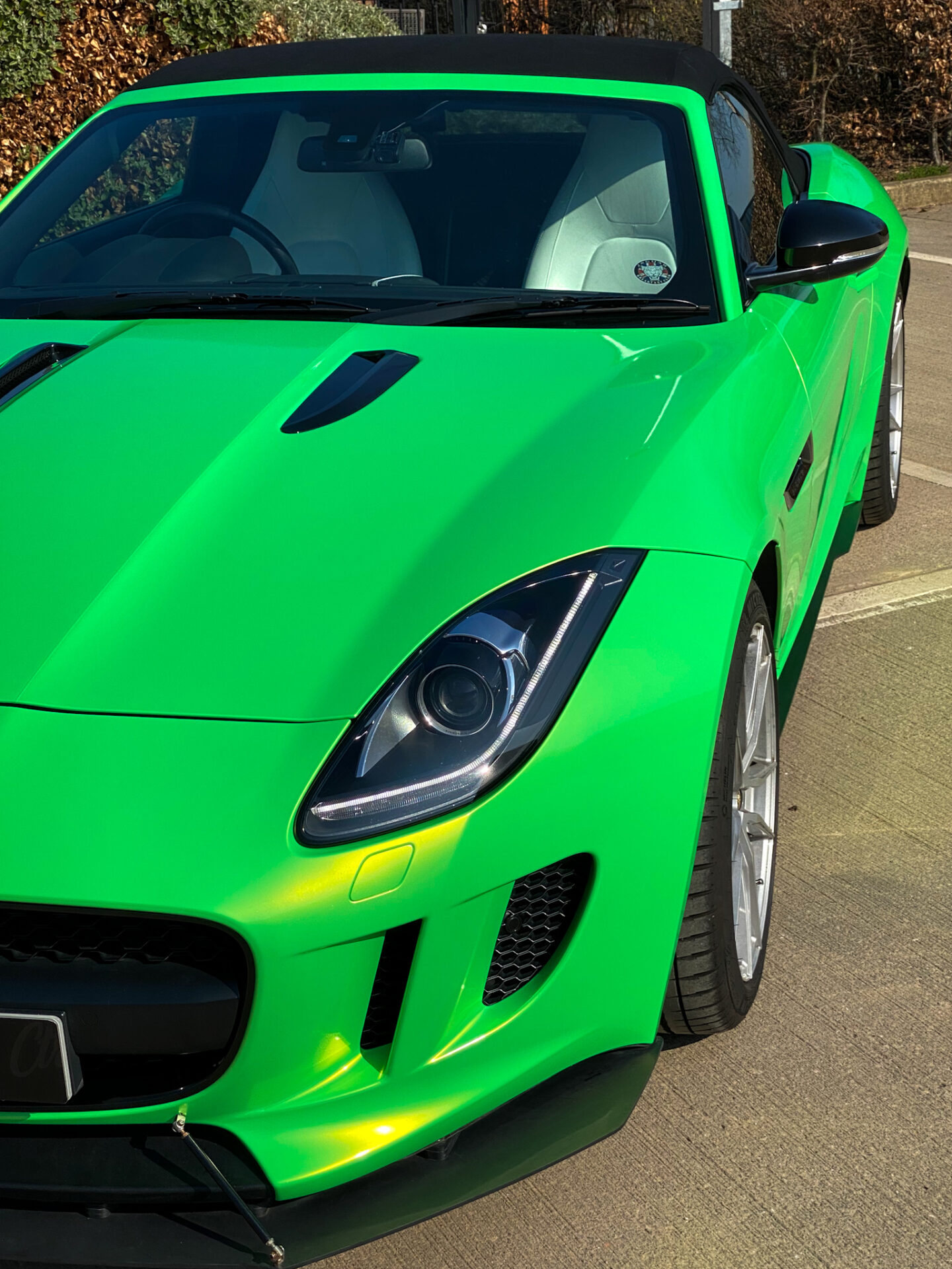 Jaguar F-Type - Kelly Green - Personal Wrapping Project