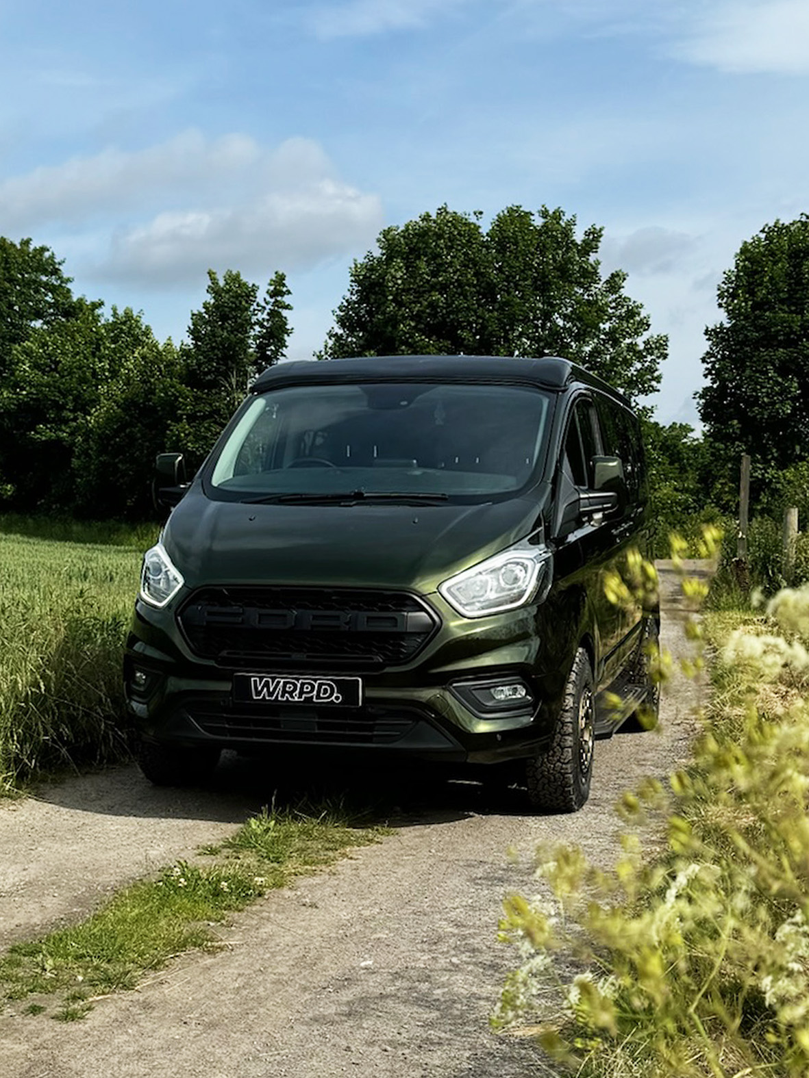 Ford Transit Custom Camper - Olea Green - Personal Wrapping Project