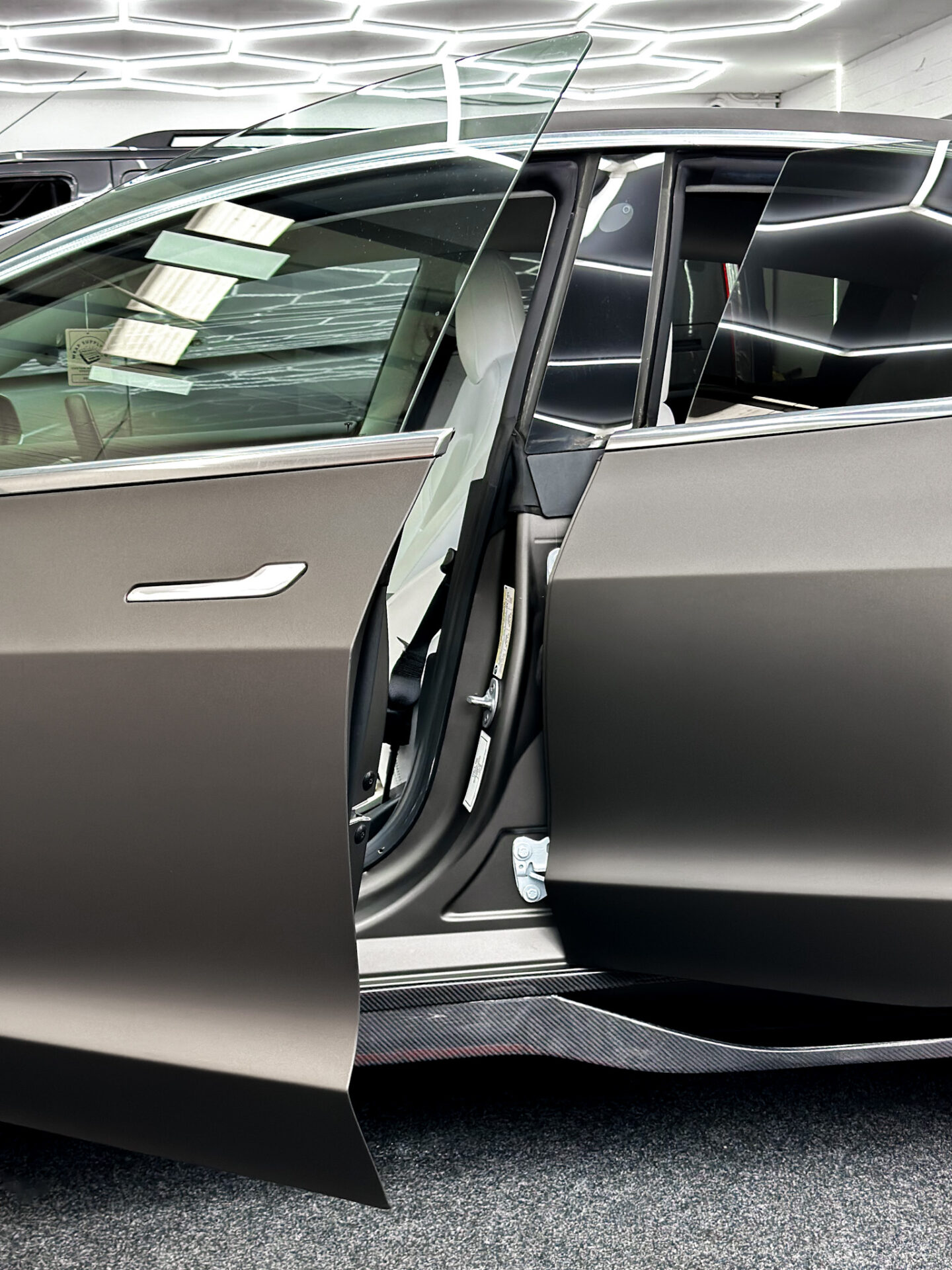 Tesla Model 3 - Matte Charcoal Metallic - Personal Wrapping Project
