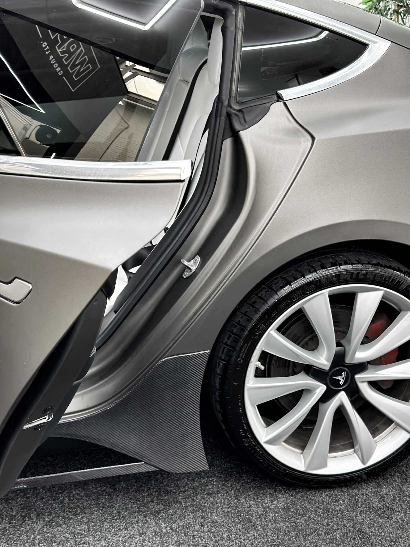 Tesla Model 3 - Matte Charcoal Metallic - Personal Wrapping Project