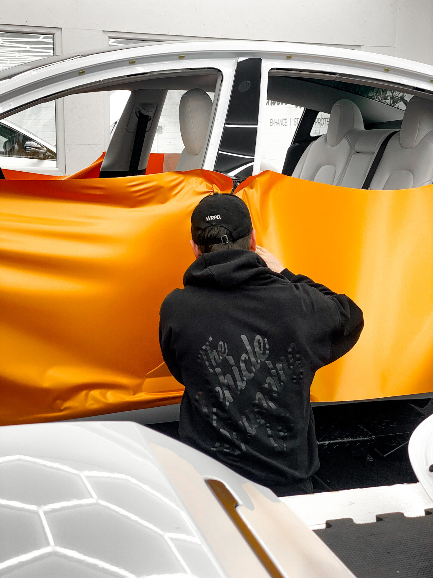 Tesla Model 3 - Matte Sunrise - Personal Wrapping Project