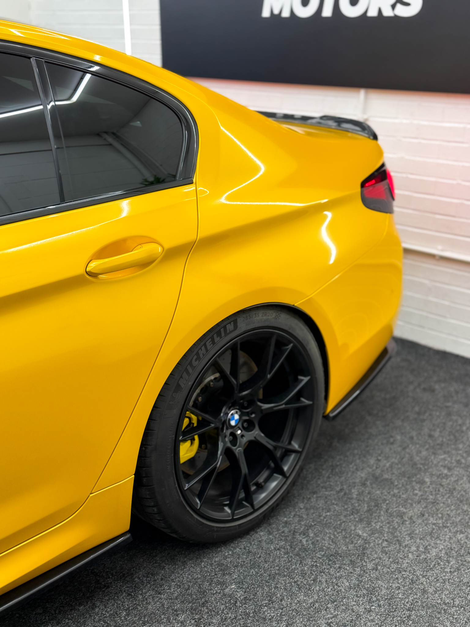 BMW M5 - Saffron Yellow - Personal Wrapping Project