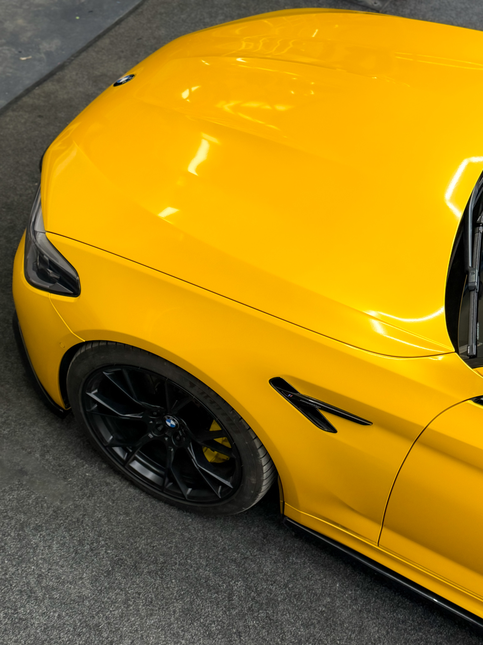 BMW M5 - Saffron Yellow - Personal Wrapping Project