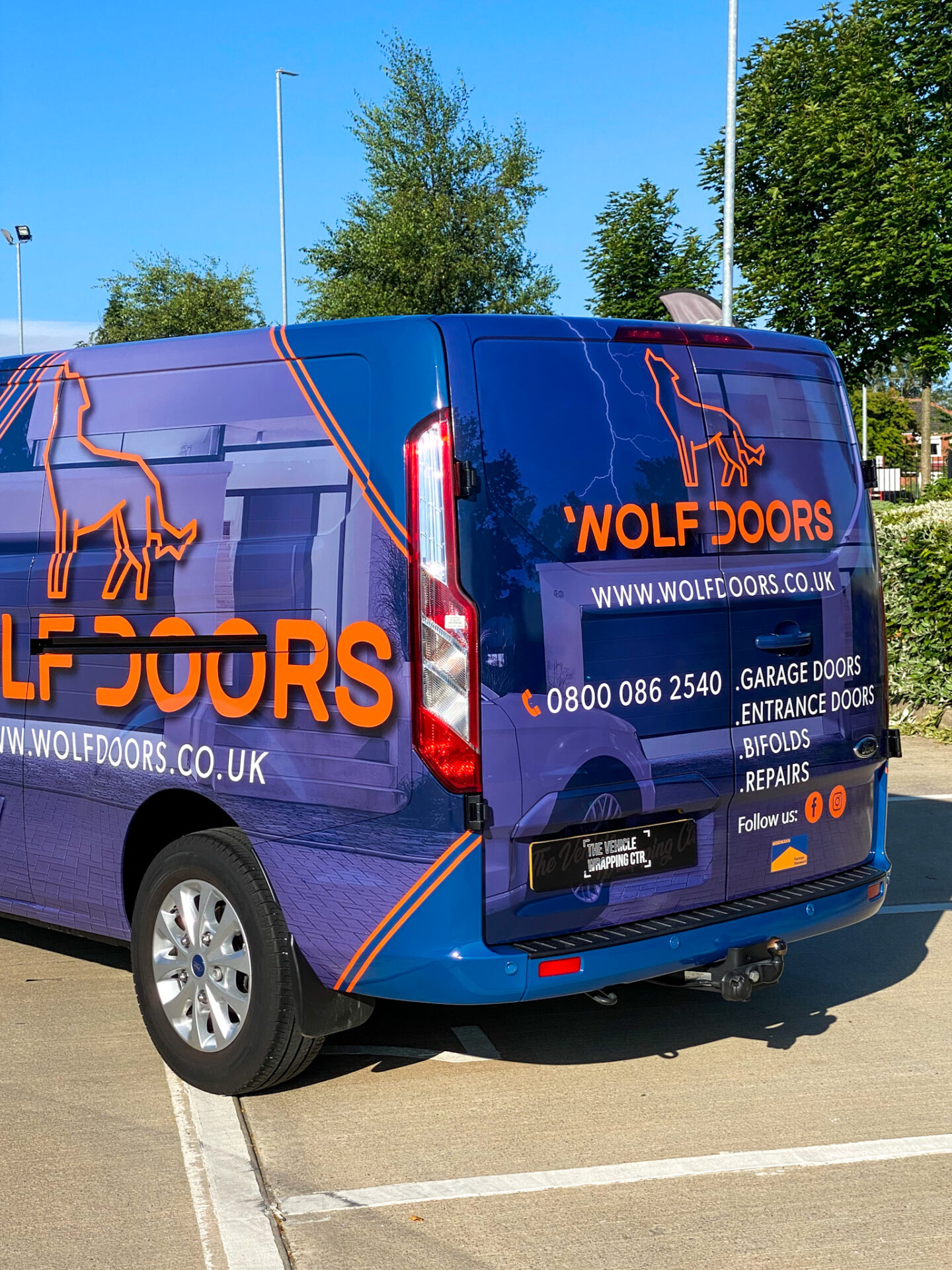 Wolf Doors - Transit Custom - Commercial Project