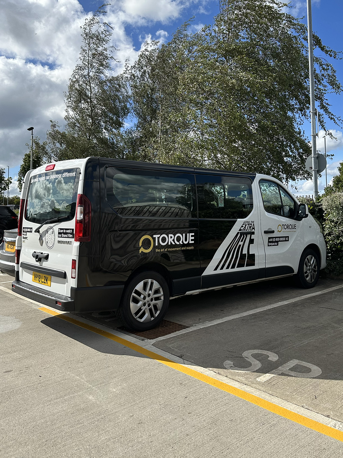 Torque Logistics - Crew Van - Commercial Project