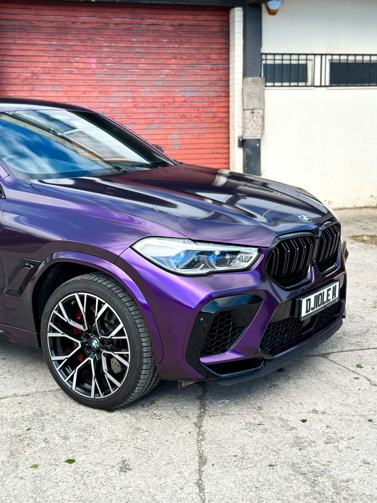 BMW X6M - Gloss Purple - Personal Wrapping Project