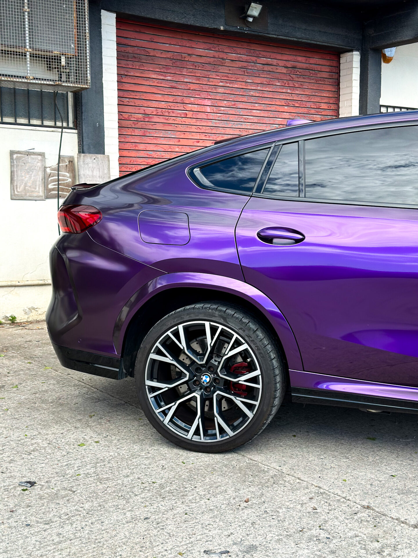 BMW X6M - Gloss Purple - Personal Wrapping Project