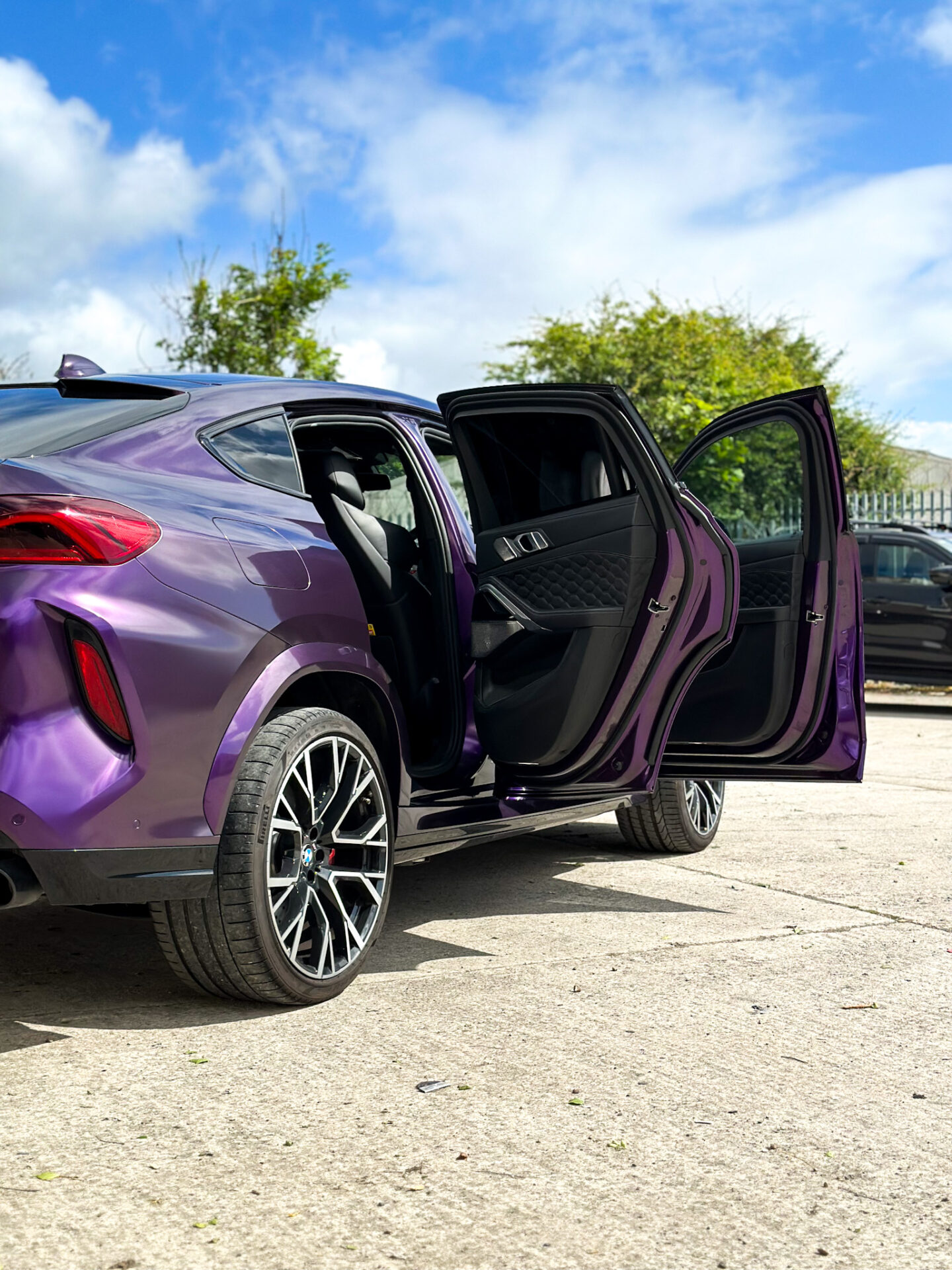 BMW X6M - Gloss Purple - Personal Wrapping Project
