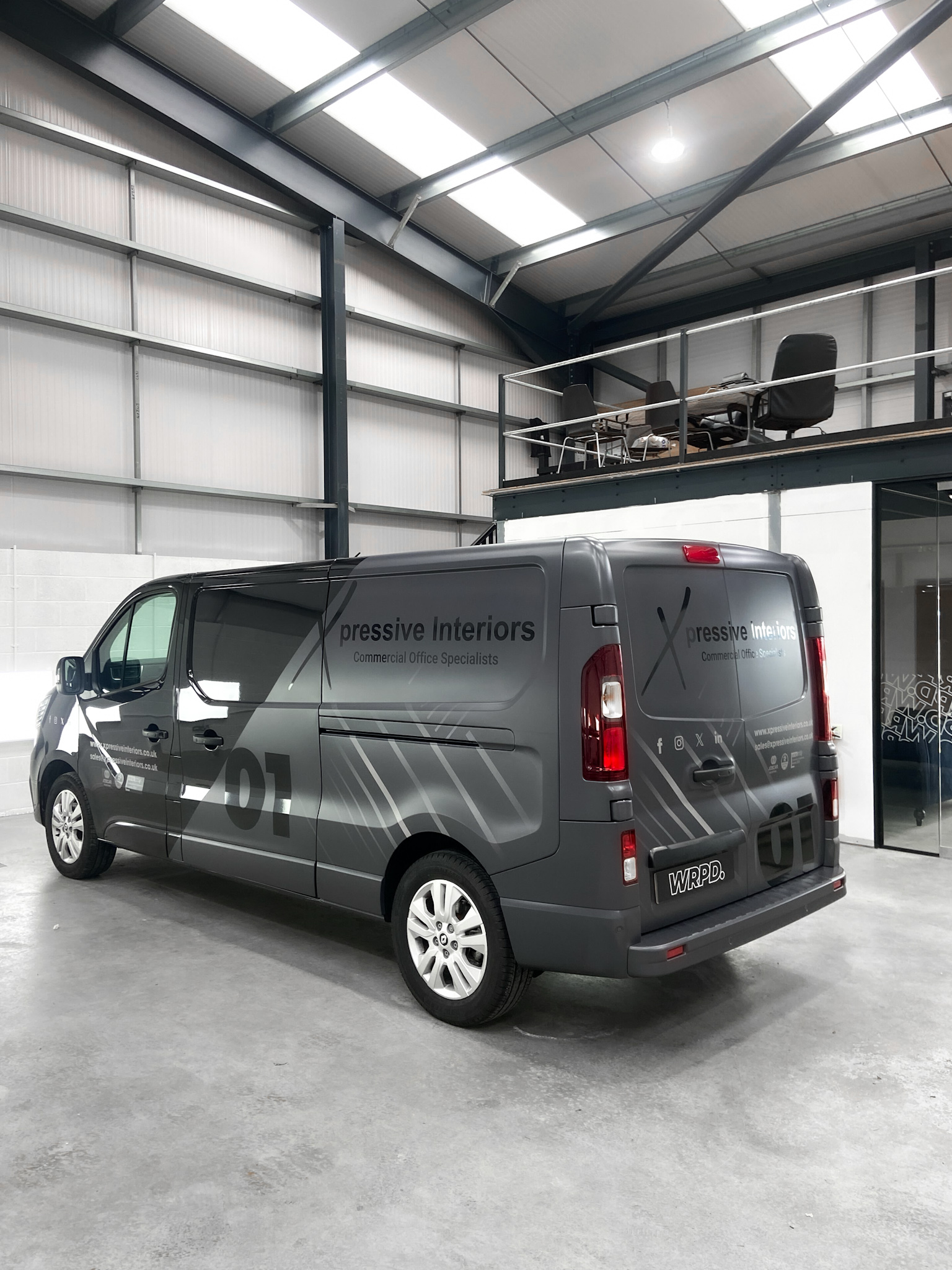 Xpressive Interiors - Van Wraps - Commercial Project