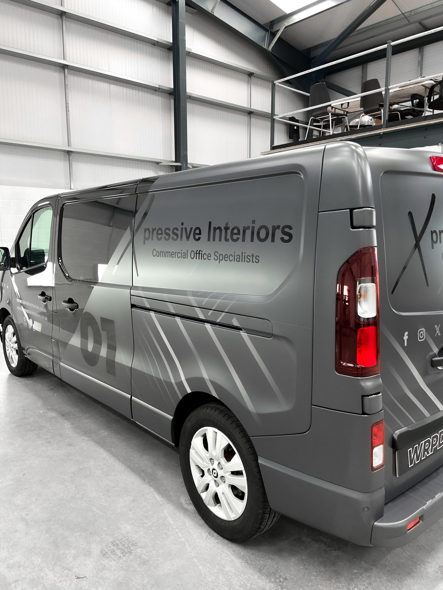 Xpressive Interiors - Van Wraps - Commercial Project