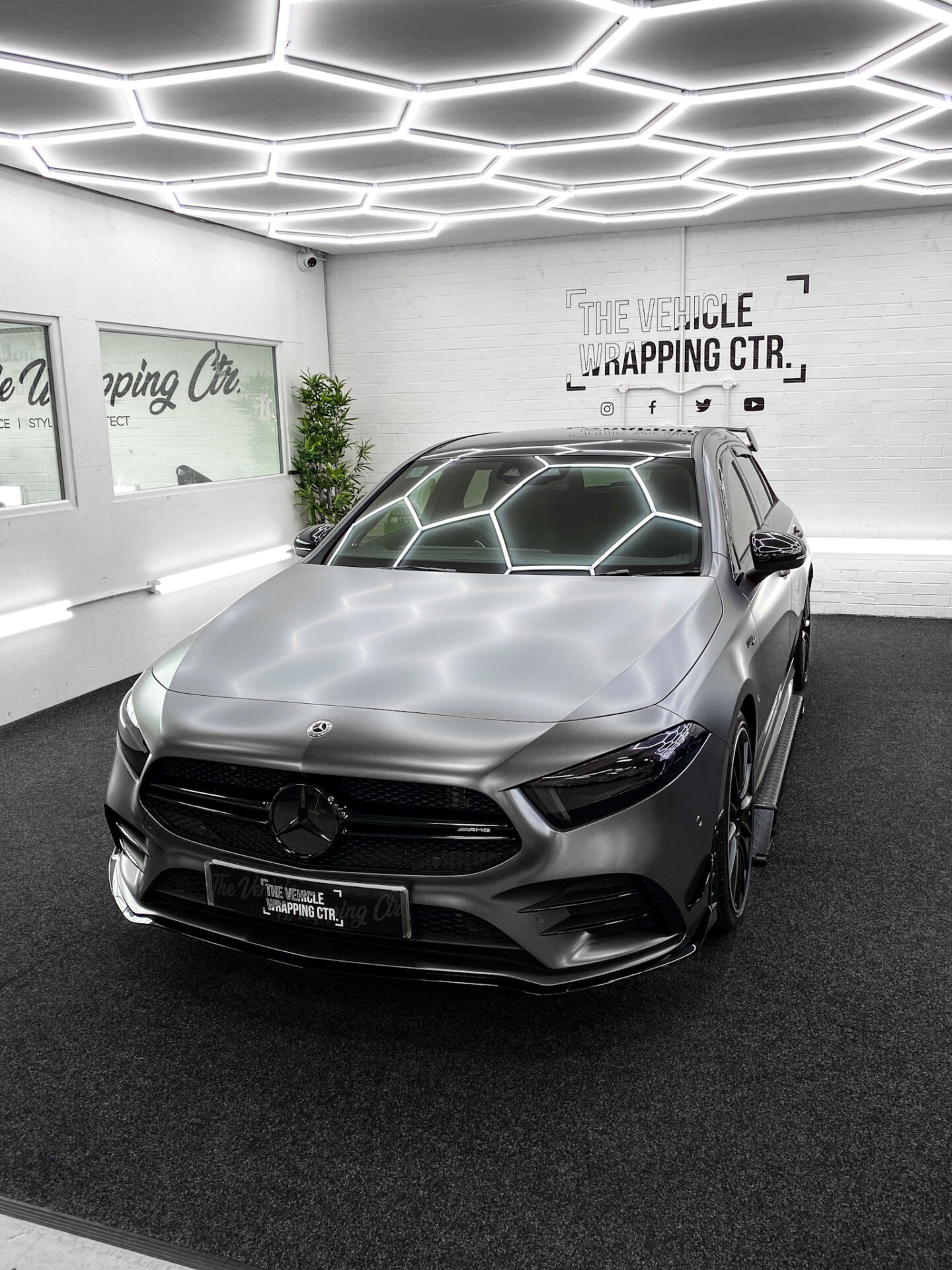 Mercedes A35 AMG - Satin Dark Grey - Personal Wrapping Project