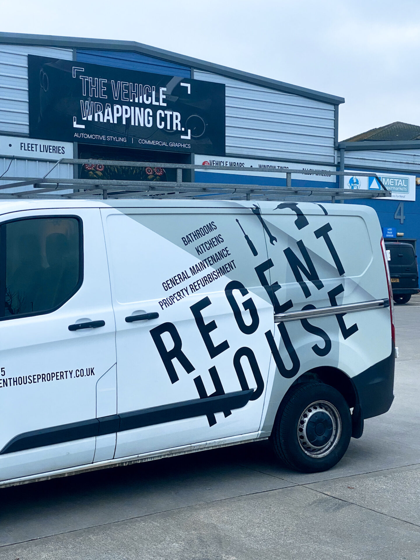 Regent House Fleet of Van Wraps - Commercial Project