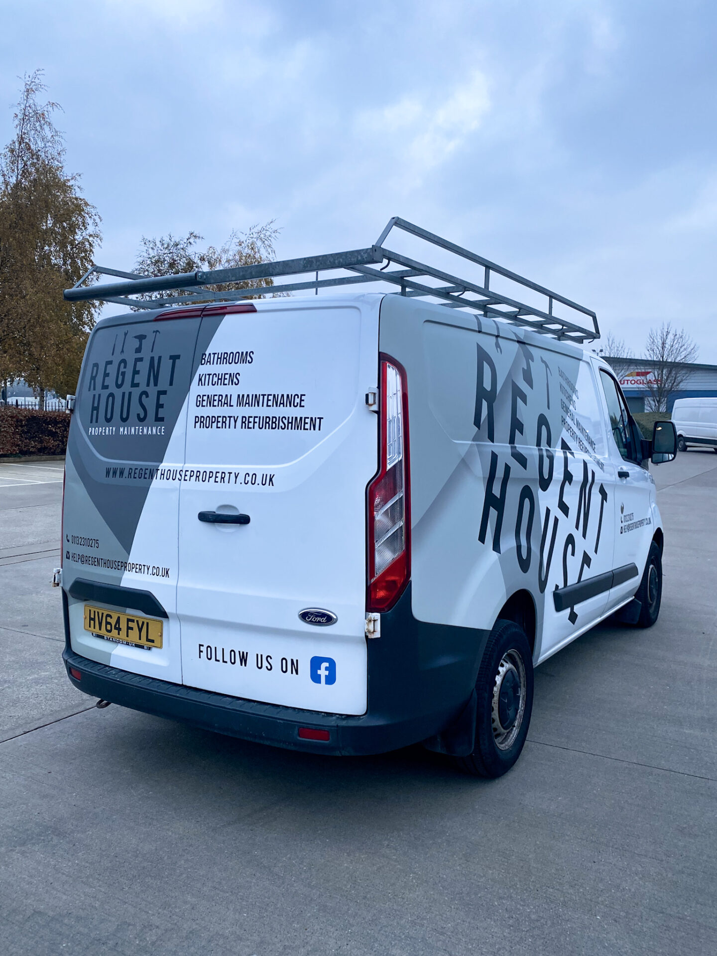 Regent House Fleet of Van Wraps - Commercial Project